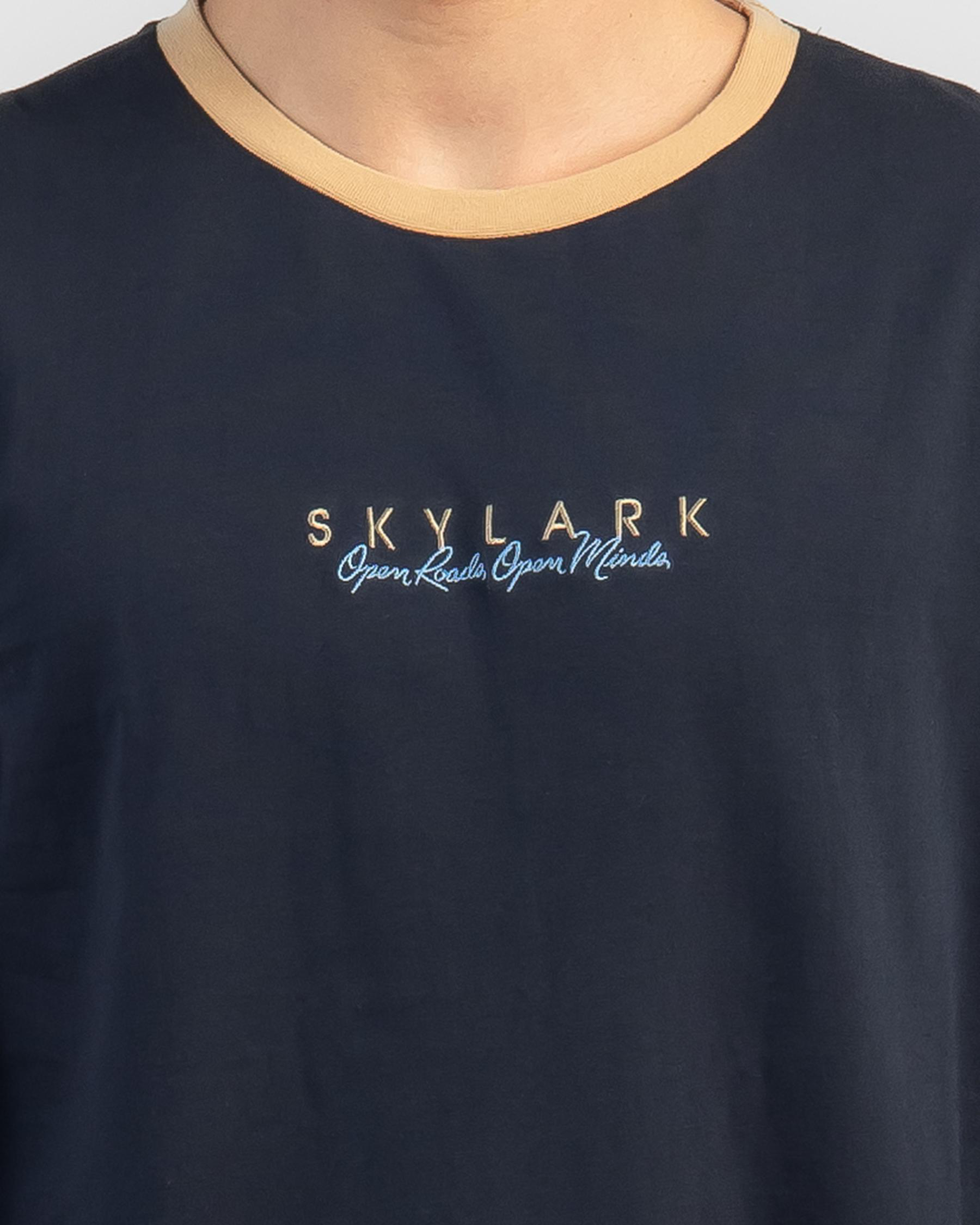 Shop Skylark Numerous Long Sleeve T-Shirt In Navy - Fast Shipping ...