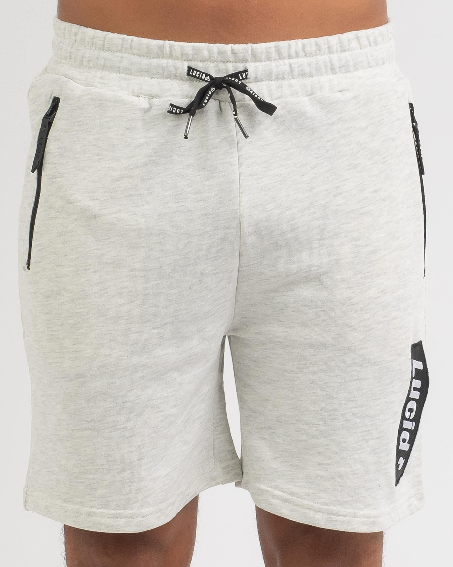Shop Lucid Match House Shorts In Lt Grey - Fast Shipping & Easy Returns ...