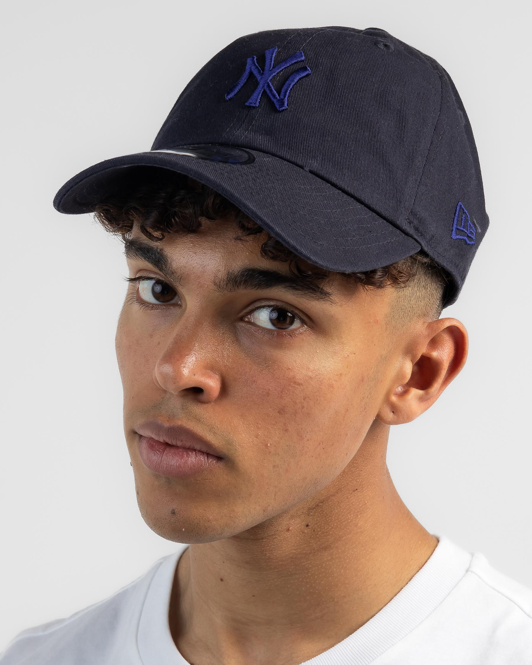 Shop New Era New York Yankees Midi Blues Classic Cap In Grey/official ...