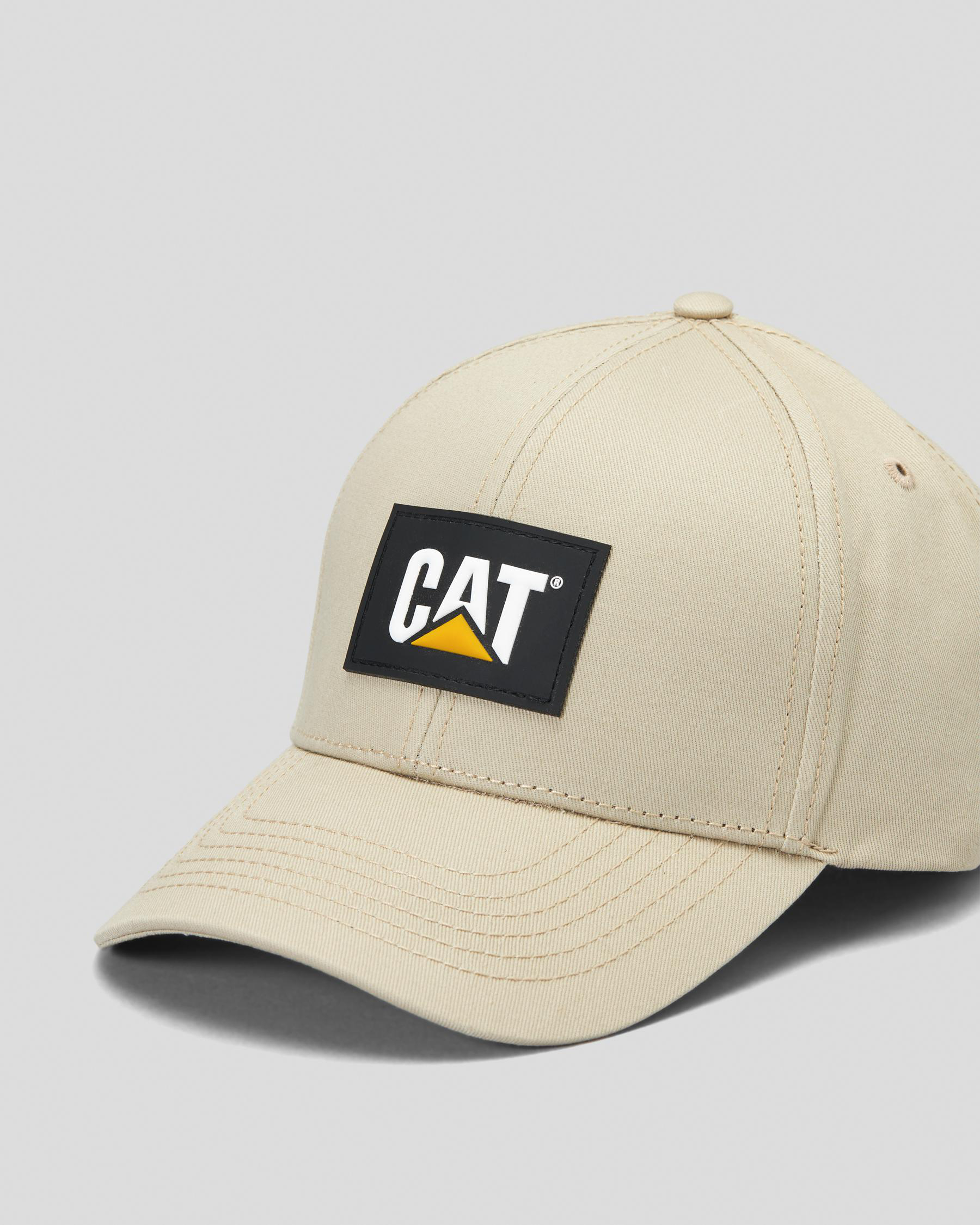 Shop Cat Logo Silicone Patch Cap In Kelp - Fast Shipping & Easy Returns ...