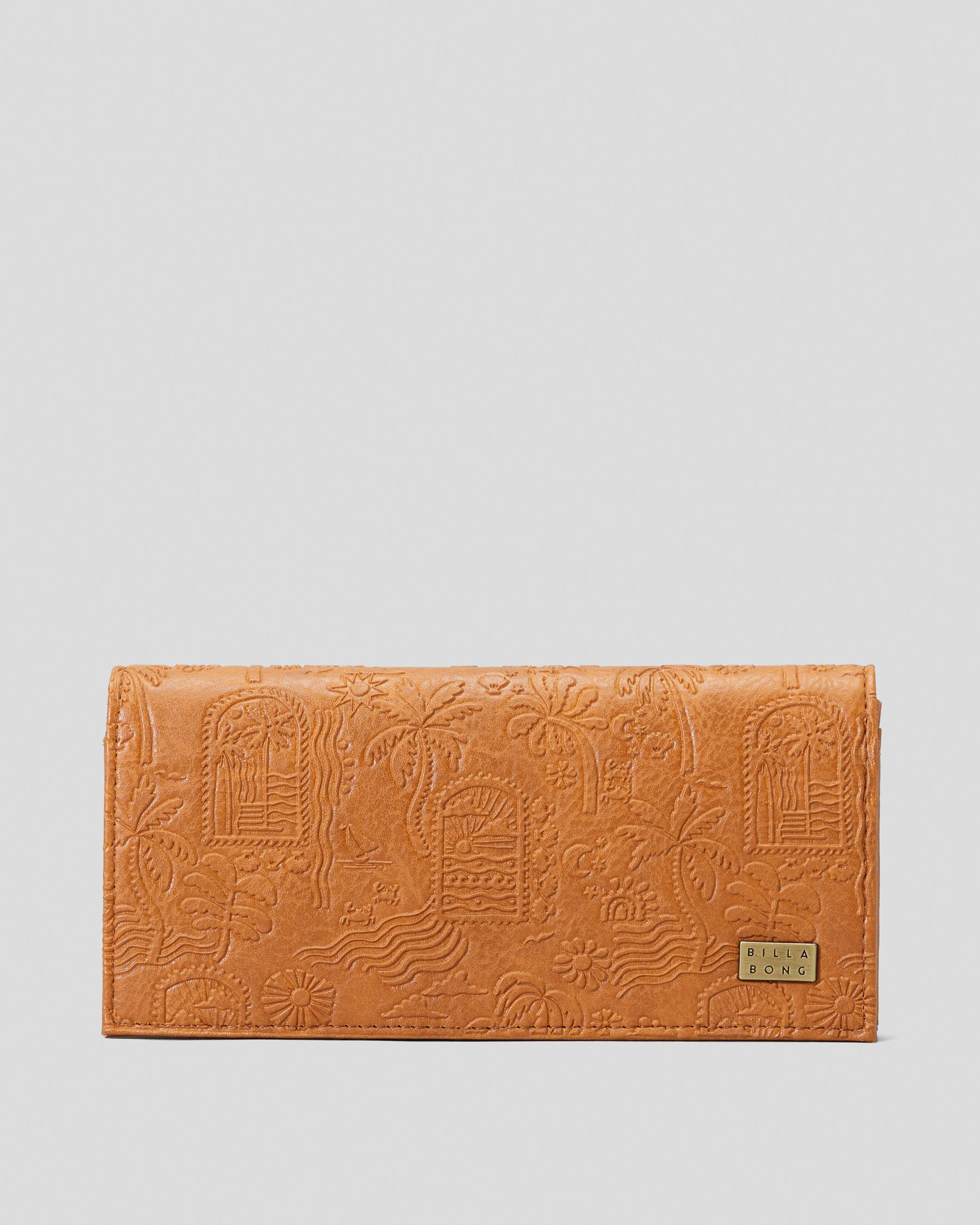 Shop Billabong Island Sun Beach Wallet In Tan - Fast Shipping & Easy ...