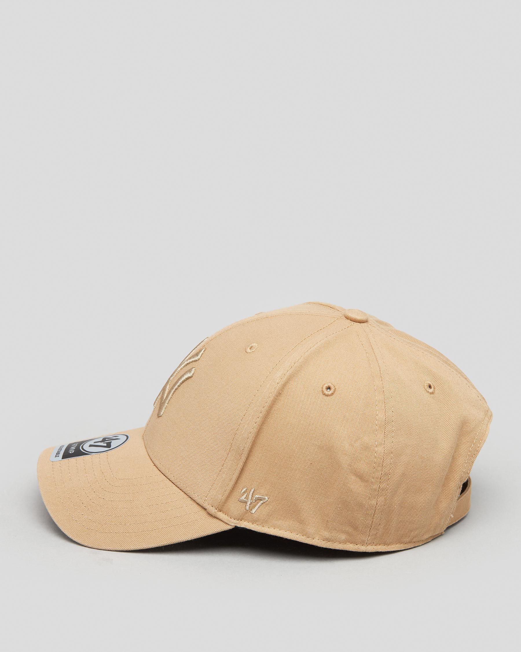 Shop Forty Seven New York Yankees Legend Cap In Khaki/khaki - Fast ...
