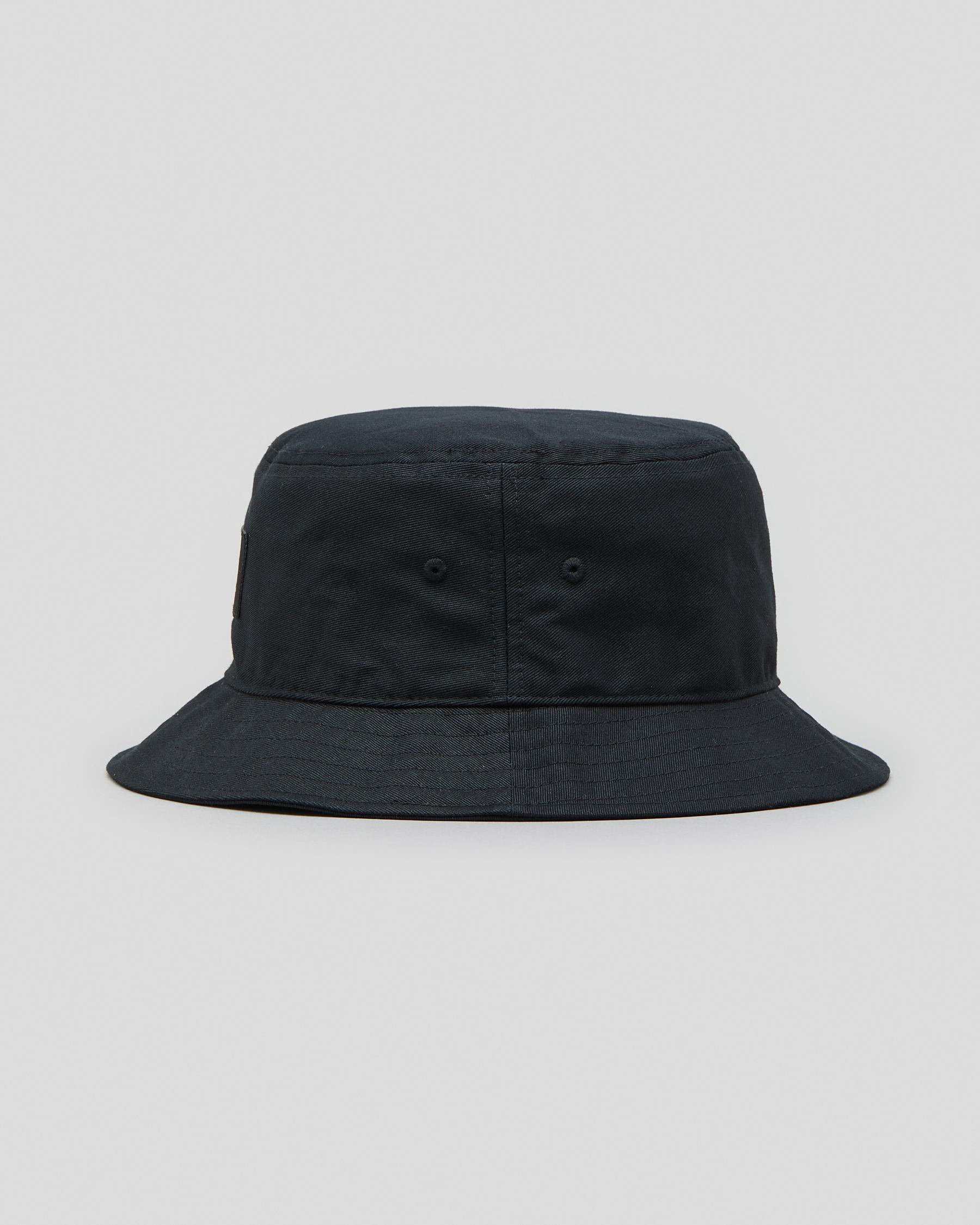 Shop Vans Patch Bucket Hat In Black - Fast Shipping & Easy Returns ...