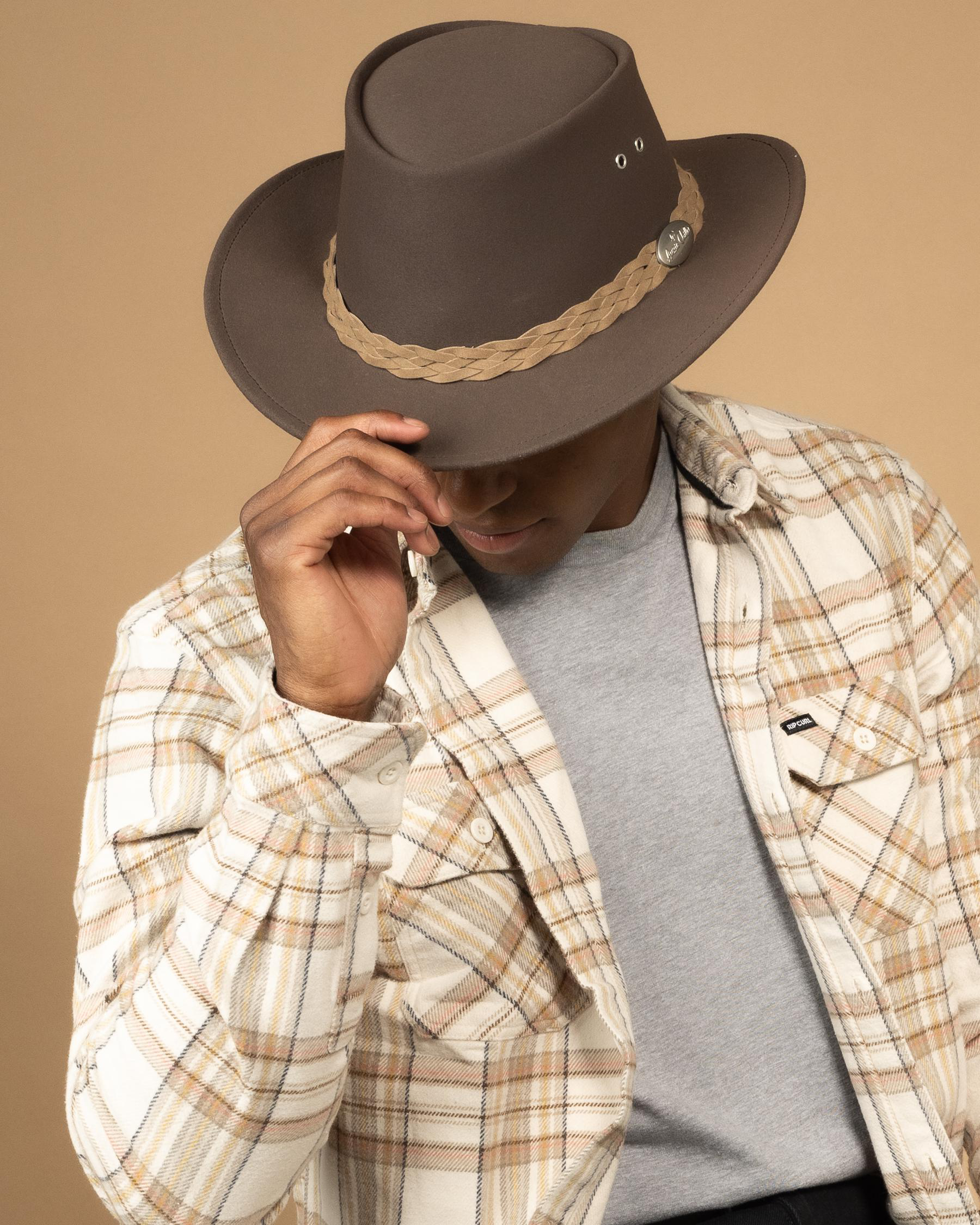 Aussie Chiller Bushie Hat In Chocolate - Fast Shipping & Easy Returns ...