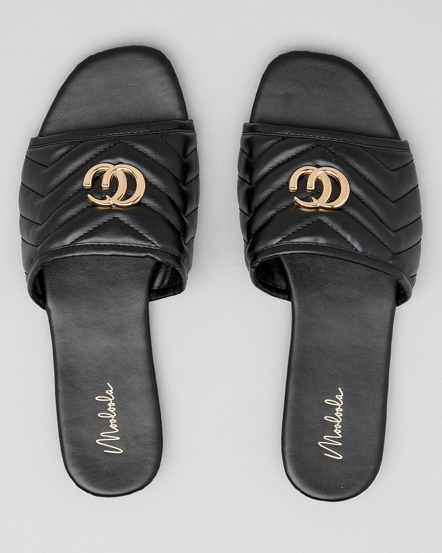 Shop Mooloola Coco Sandals In Black - Fast Shipping & Easy Returns ...
