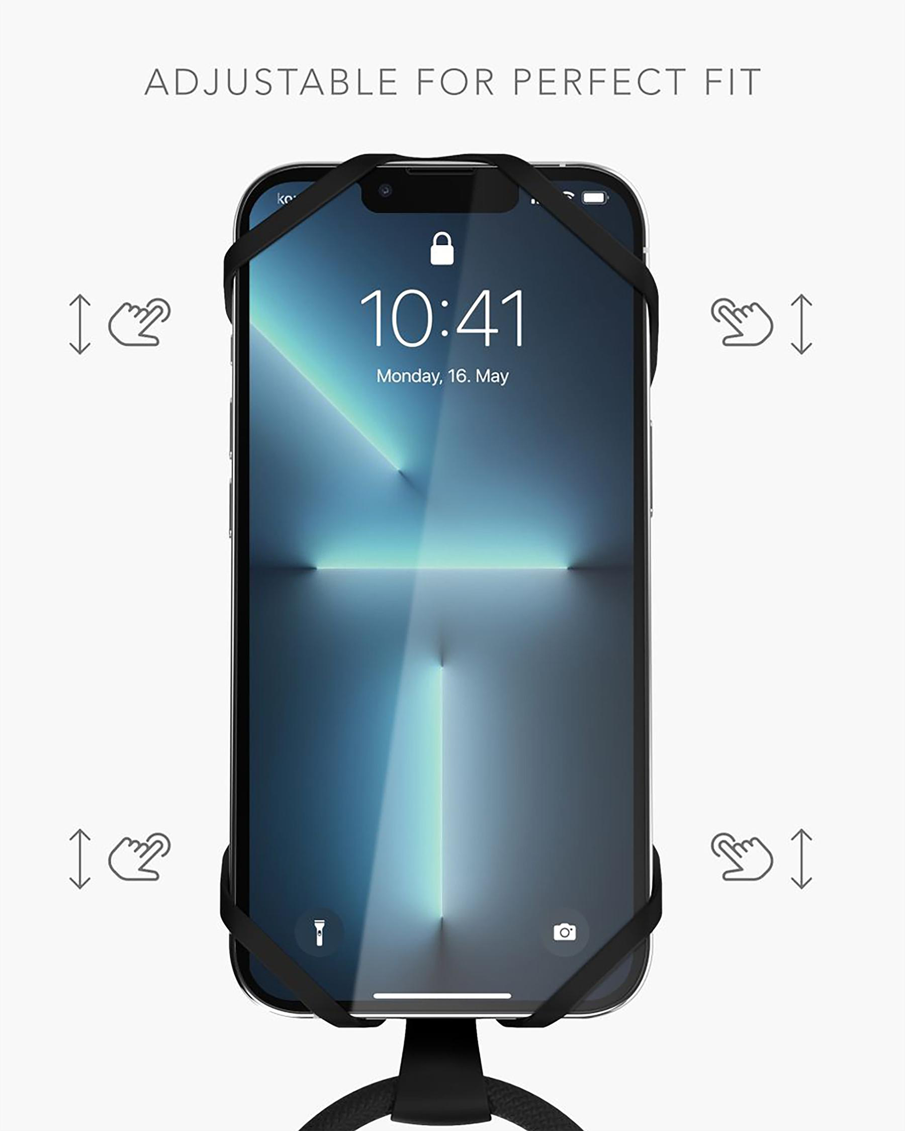 Shop Vonmahlen Infinity Phone Strap In Black - Fast Shipping & Easy ...