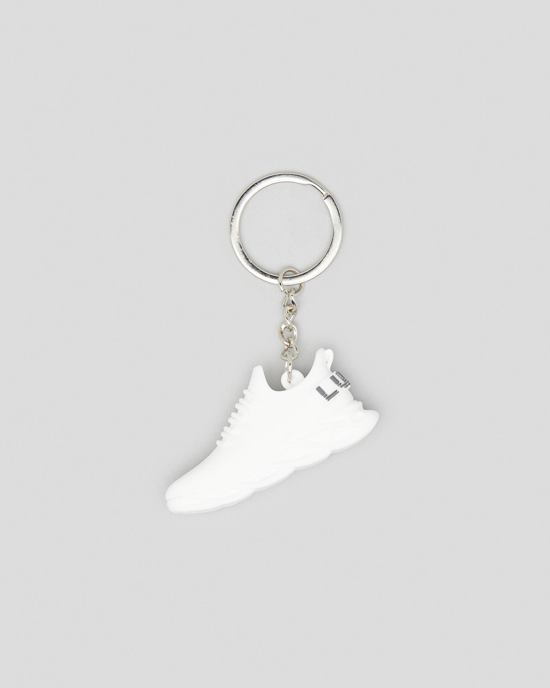 Shop Lucid Mini Shoe Keyring In White - Fast Shipping & Easy Returns ...