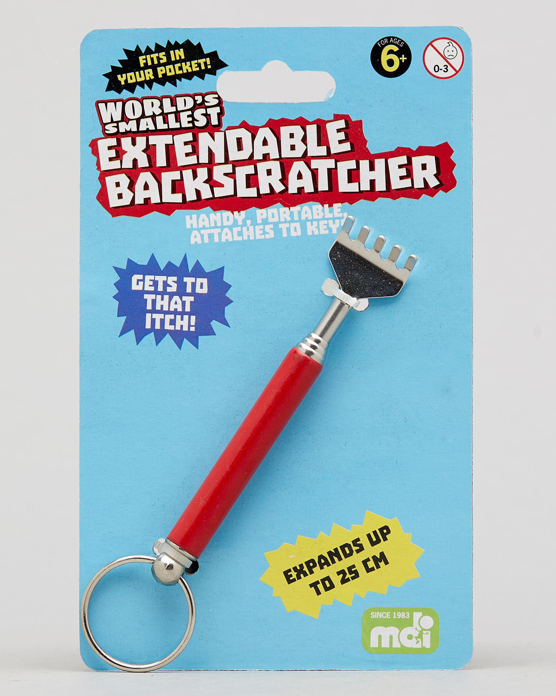 Shop Get It Now Worlds Smallest Back Scratcher In Red - Fast Shipping ...