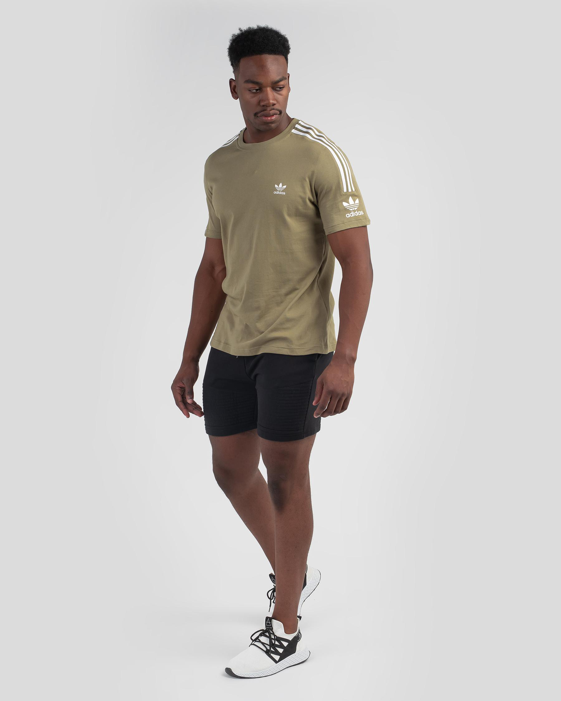 Shop adidas Tech T-Shirt In Orbit Green - Fast Shipping & Easy Returns ...