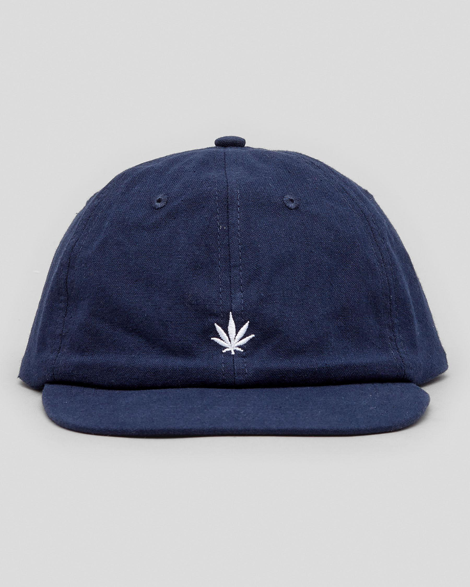 Shop Afends THC Hemp Panel Cap In Navy - Fast Shipping & Easy Returns ...