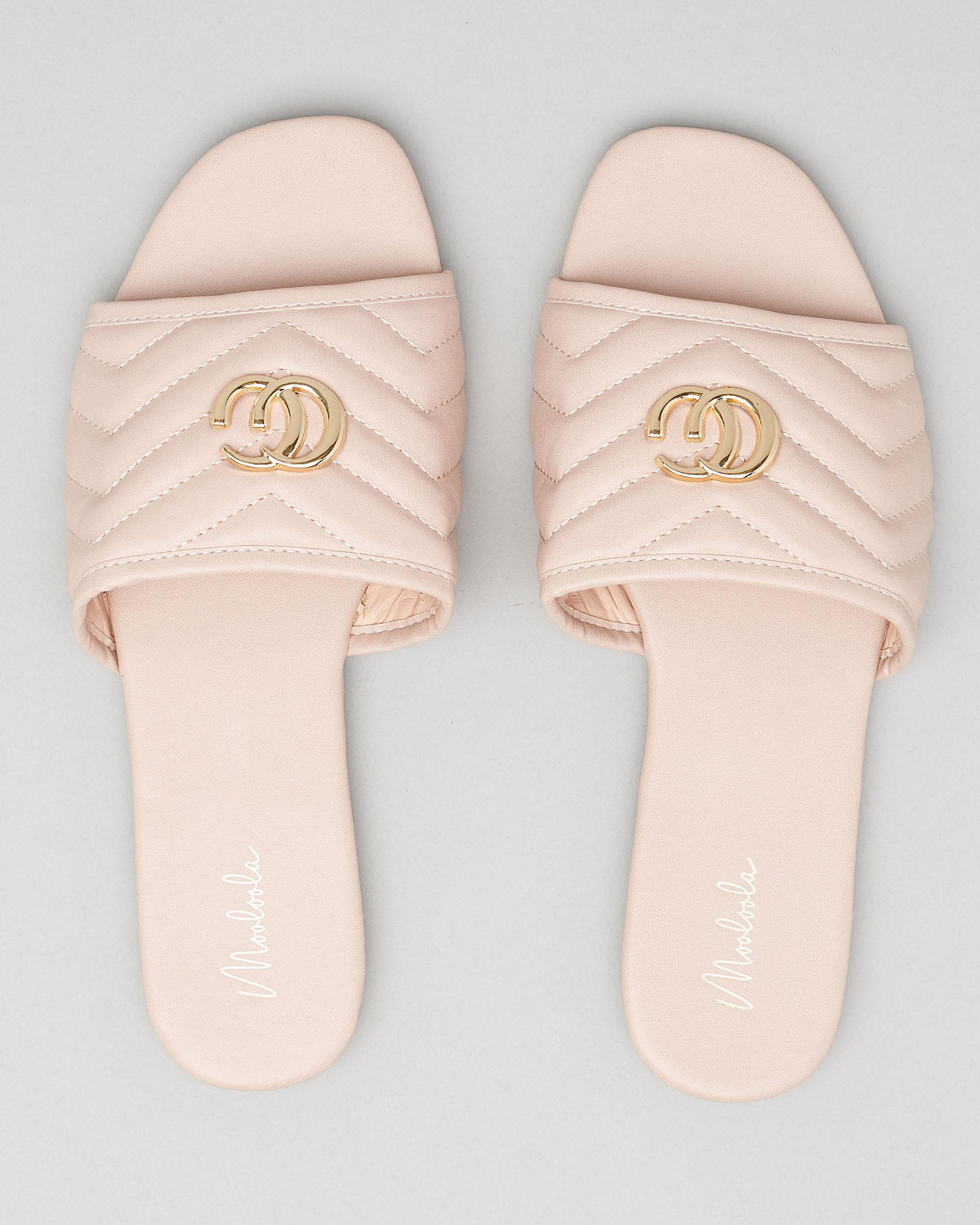 Shop Mooloola Coco Sandals In Blush - Fast Shipping & Easy Returns ...