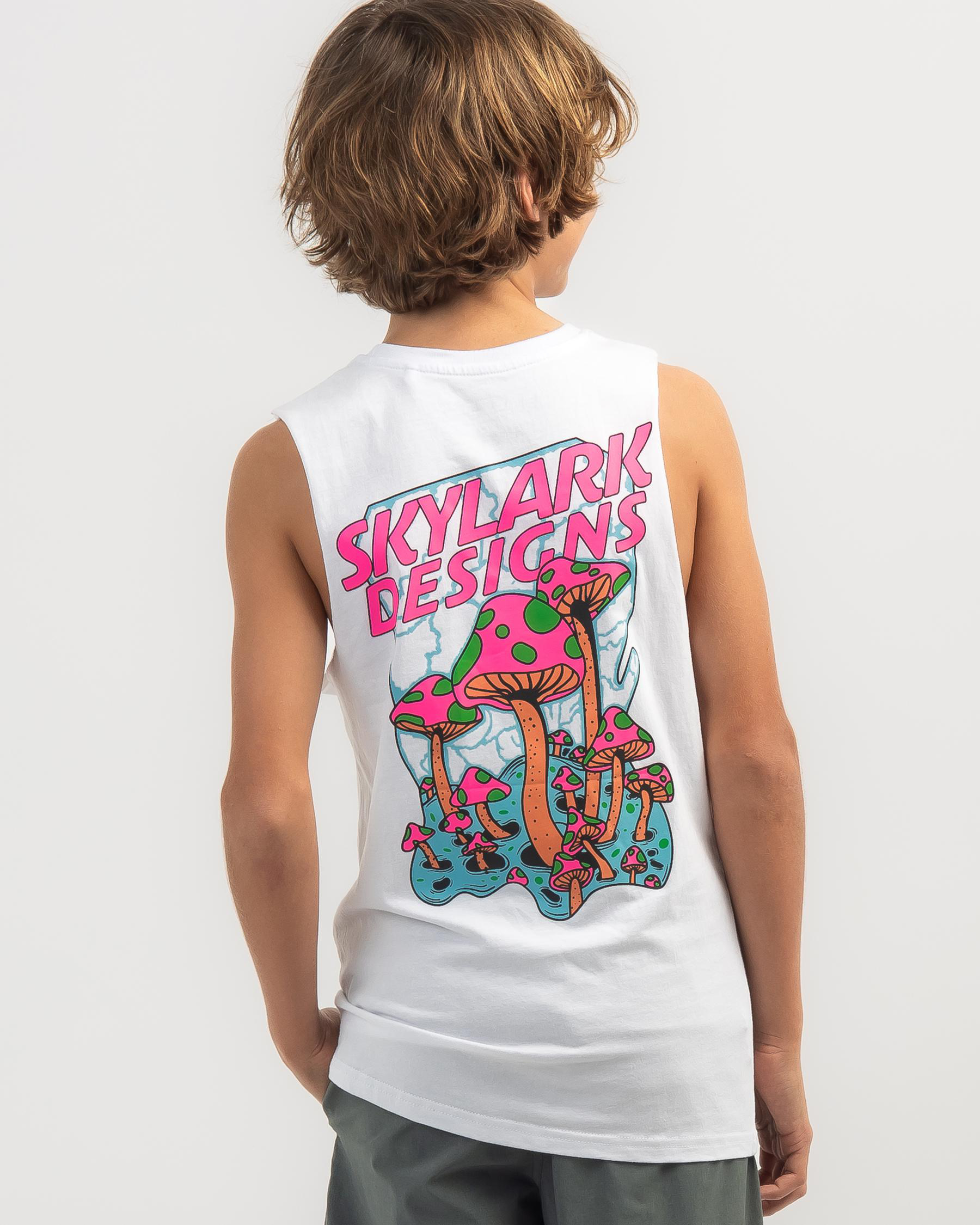 Shop Skylark Boys' Dreaming Muscle In White - Fast Shipping & Easy ...