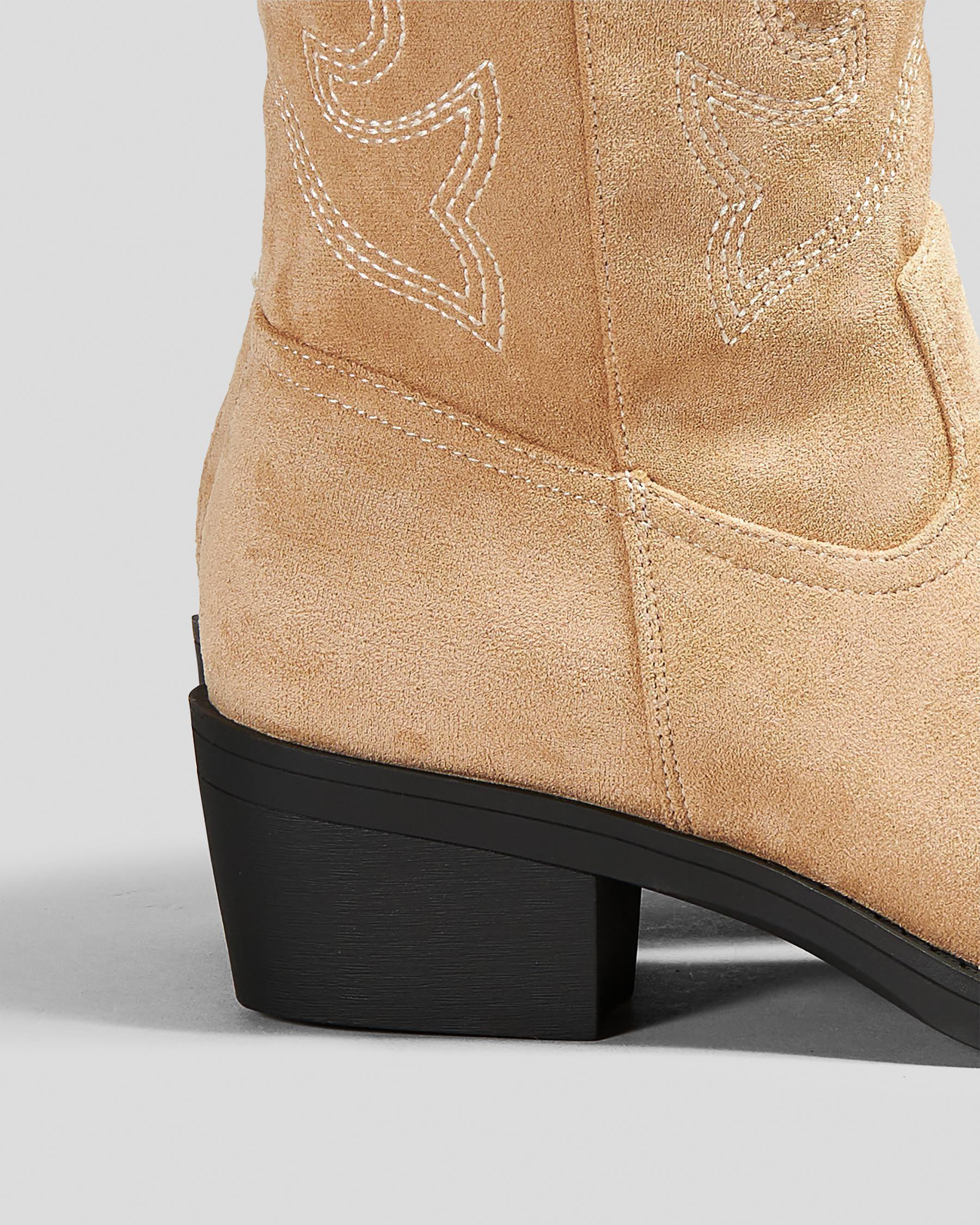 Shop Ava And Ever Dolly Boots In Camel - Fast Shipping & Easy Returns ...