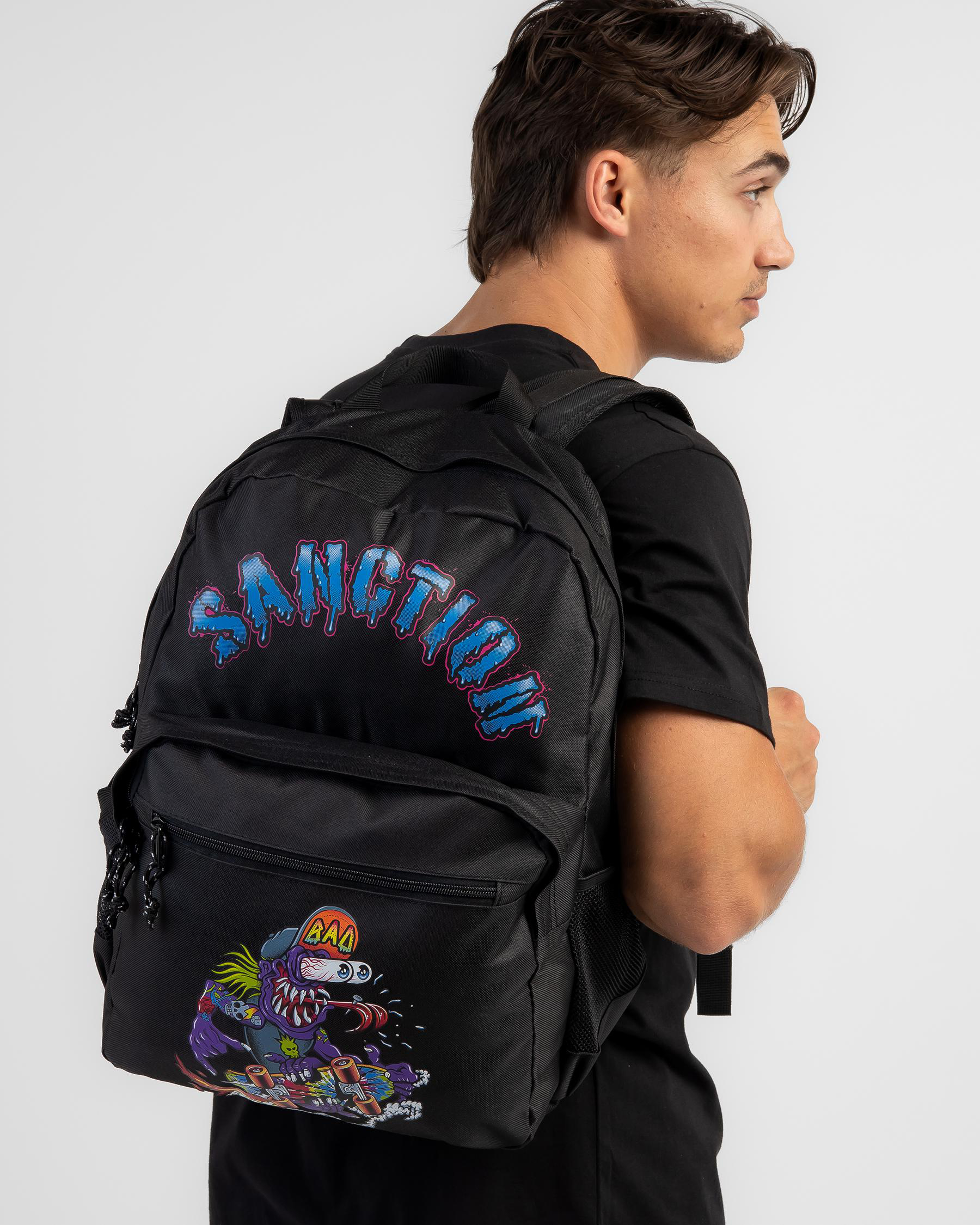 Shop Sanction Grind Backpack In Black - Fast Shipping & Easy Returns ...