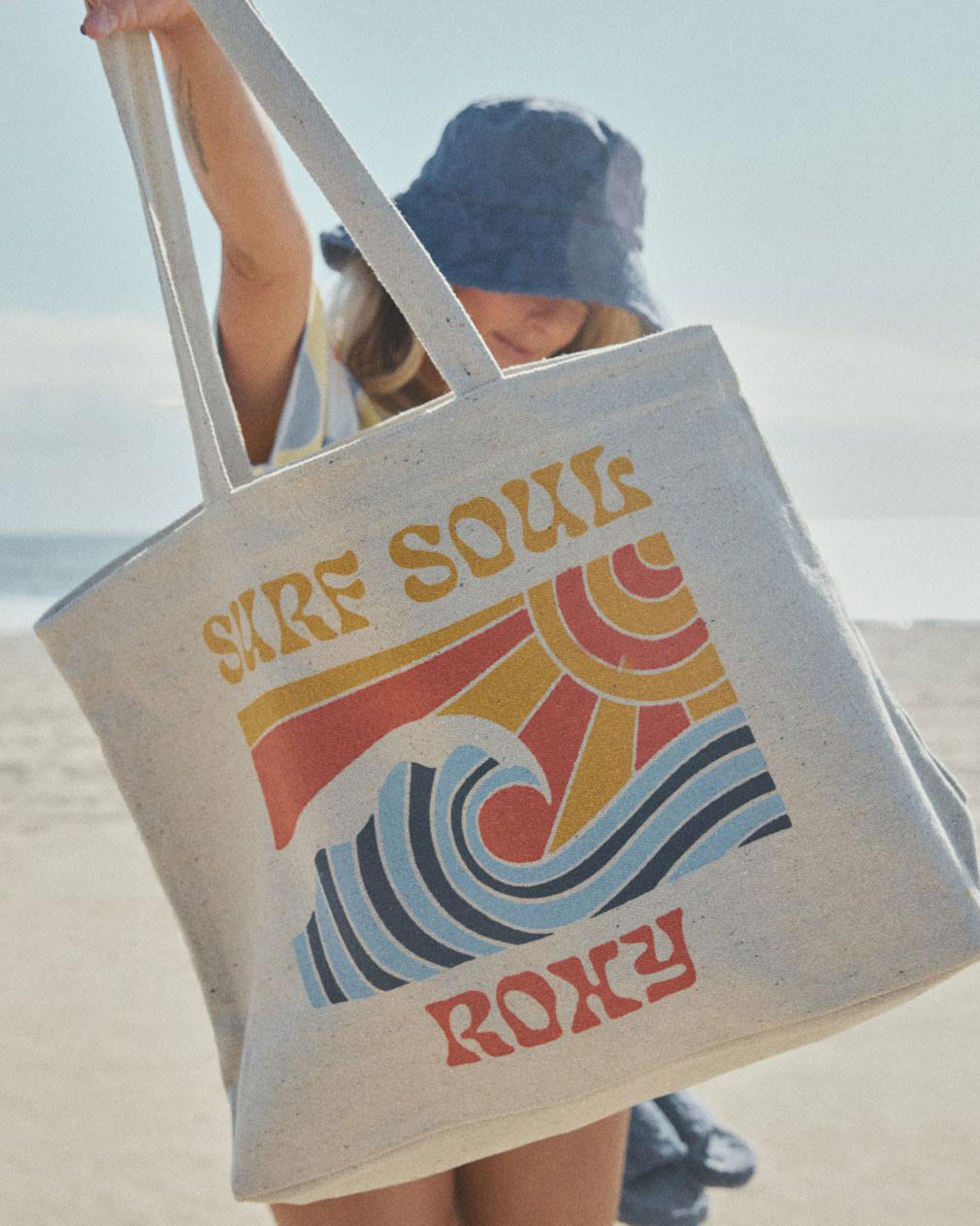 Roxy Summer Flower Beach Bag In Natural - Fast Shipping & Easy Returns ...