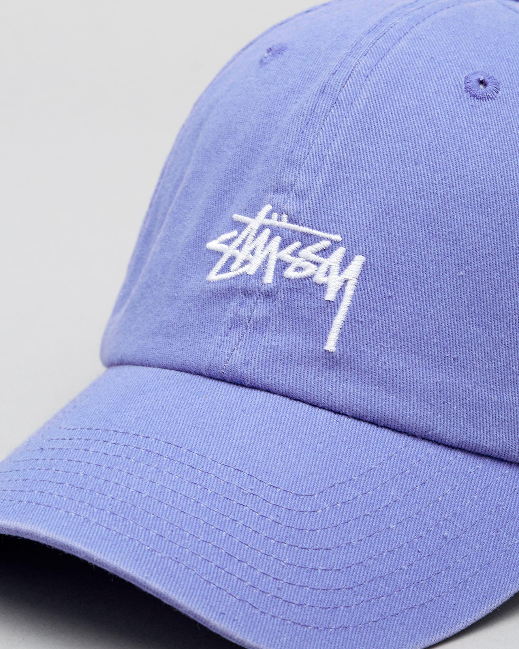 Shop Stussy Stock Low Pro Cap In New Blue - Fast Shipping & Easy ...