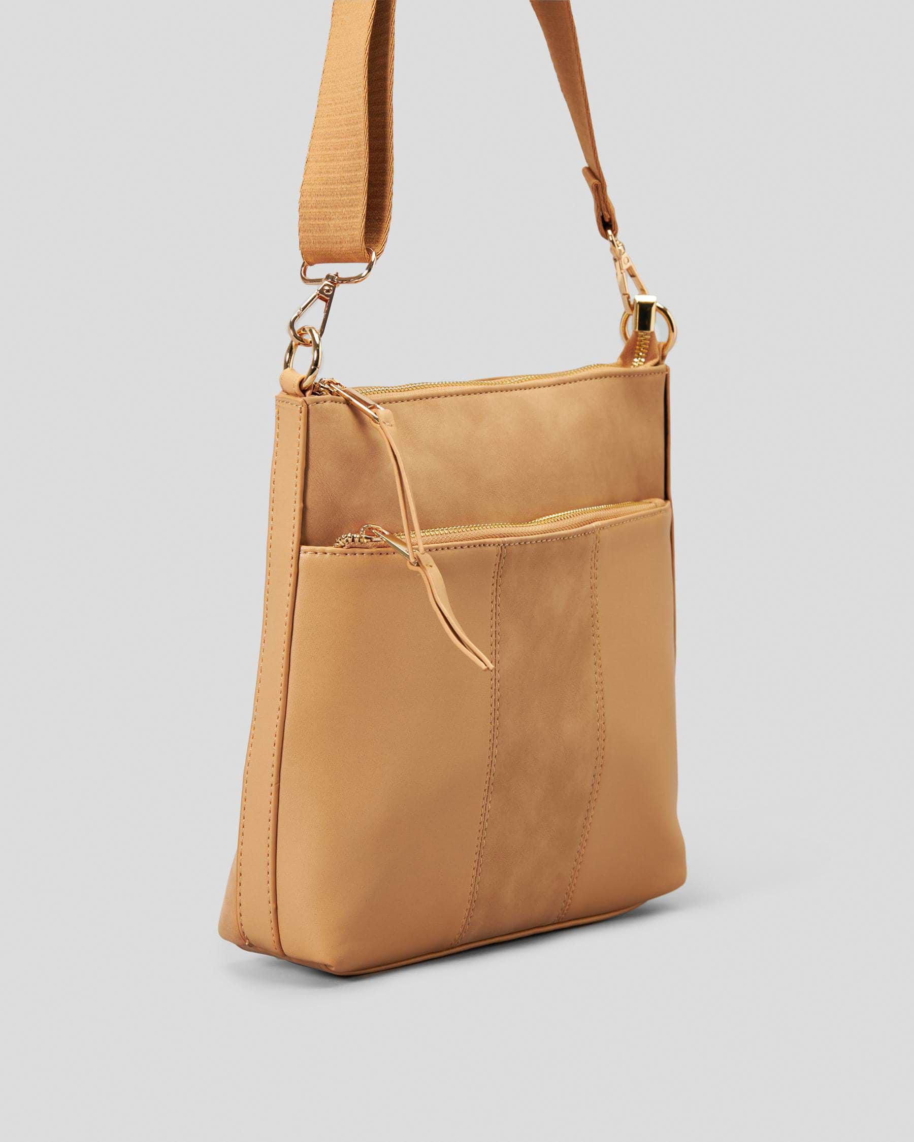 Mooloola Dune Handbag In Brown - Fast Shipping & Easy Returns - City ...