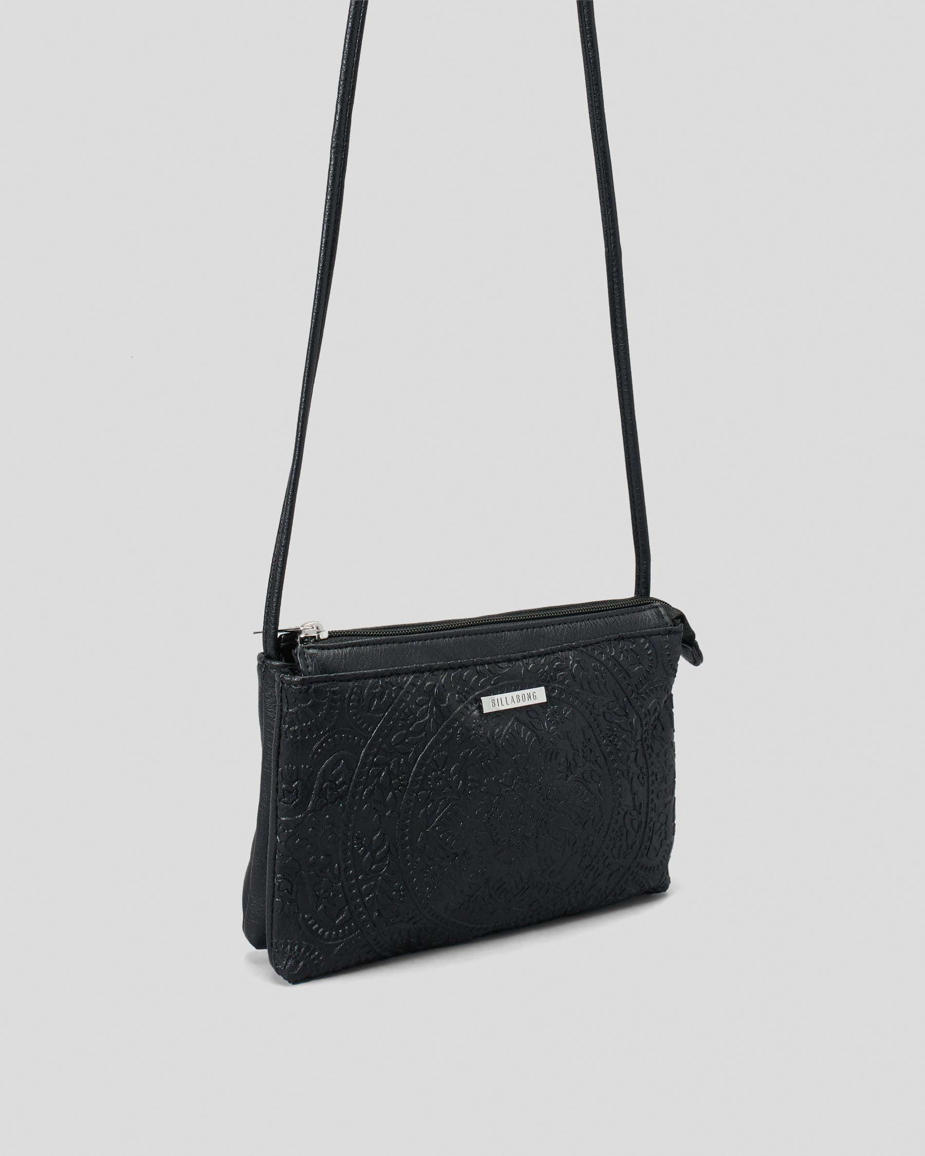 Shop Billabong CB Summerside Festival Crossbody Bag In Black - Fast ...