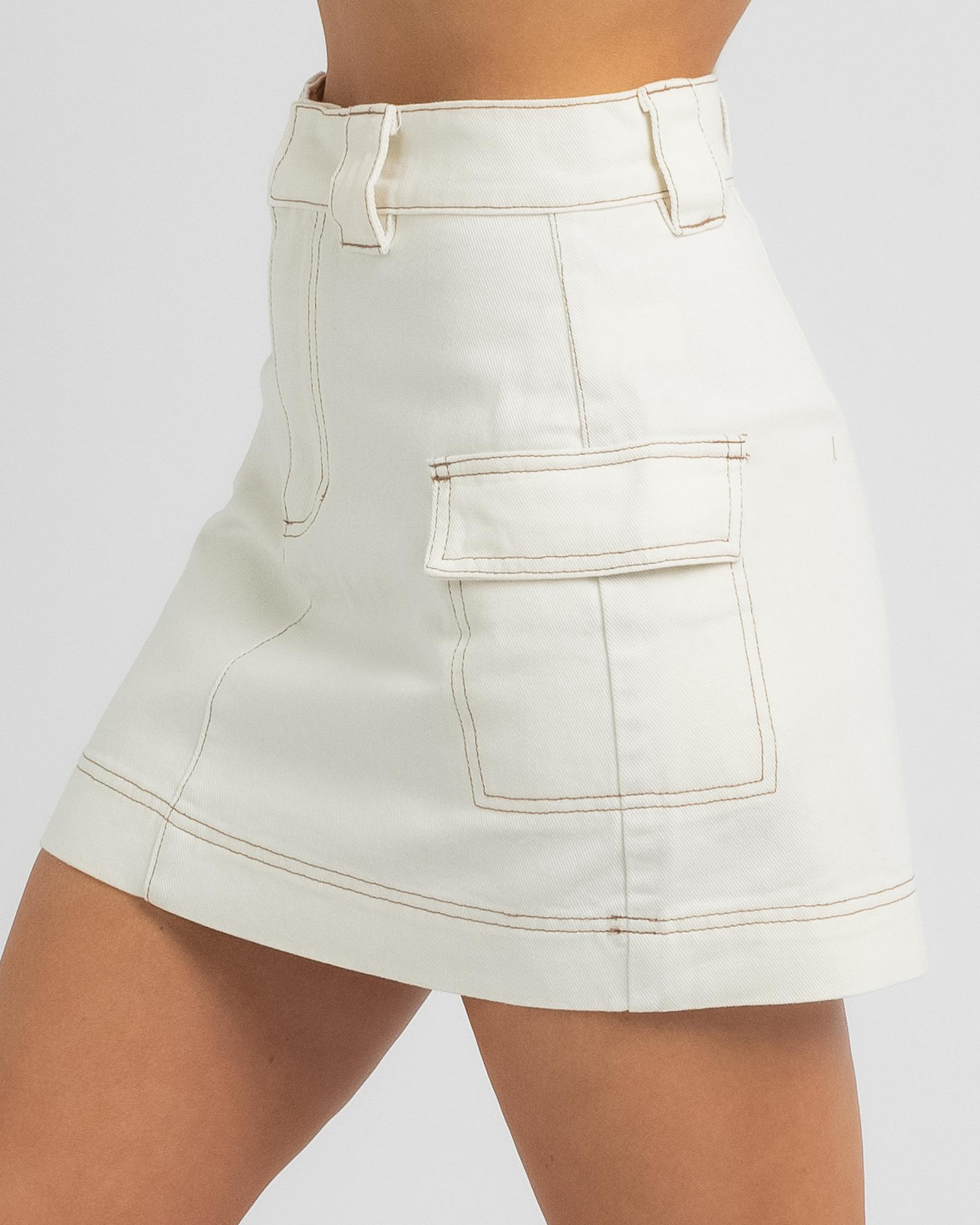 Shop Used Combat Skirt In White - Fast Shipping & Easy Returns - City ...