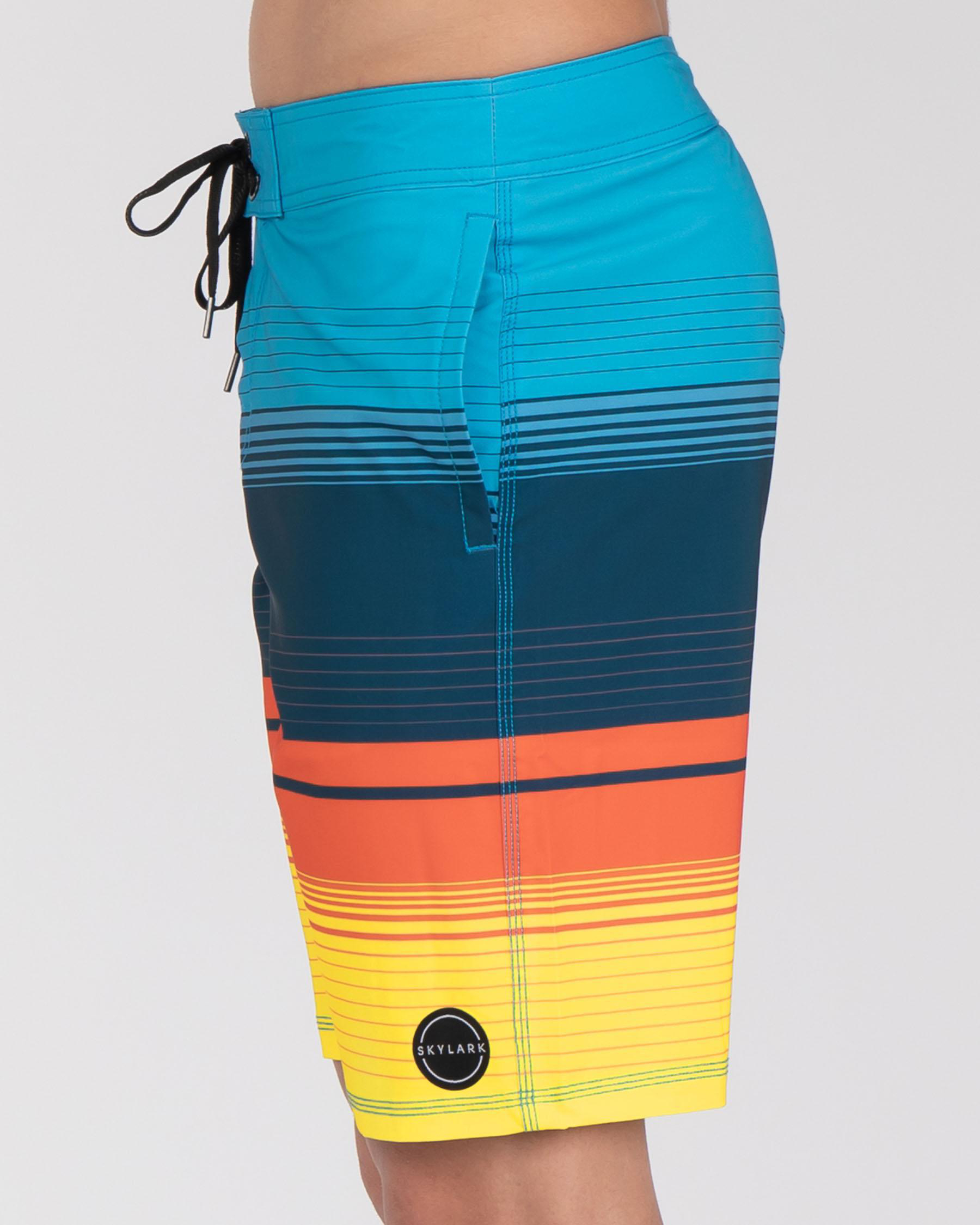 Shop Skylark Heatwave Board Shorts In Blue - Fast Shipping & Easy ...