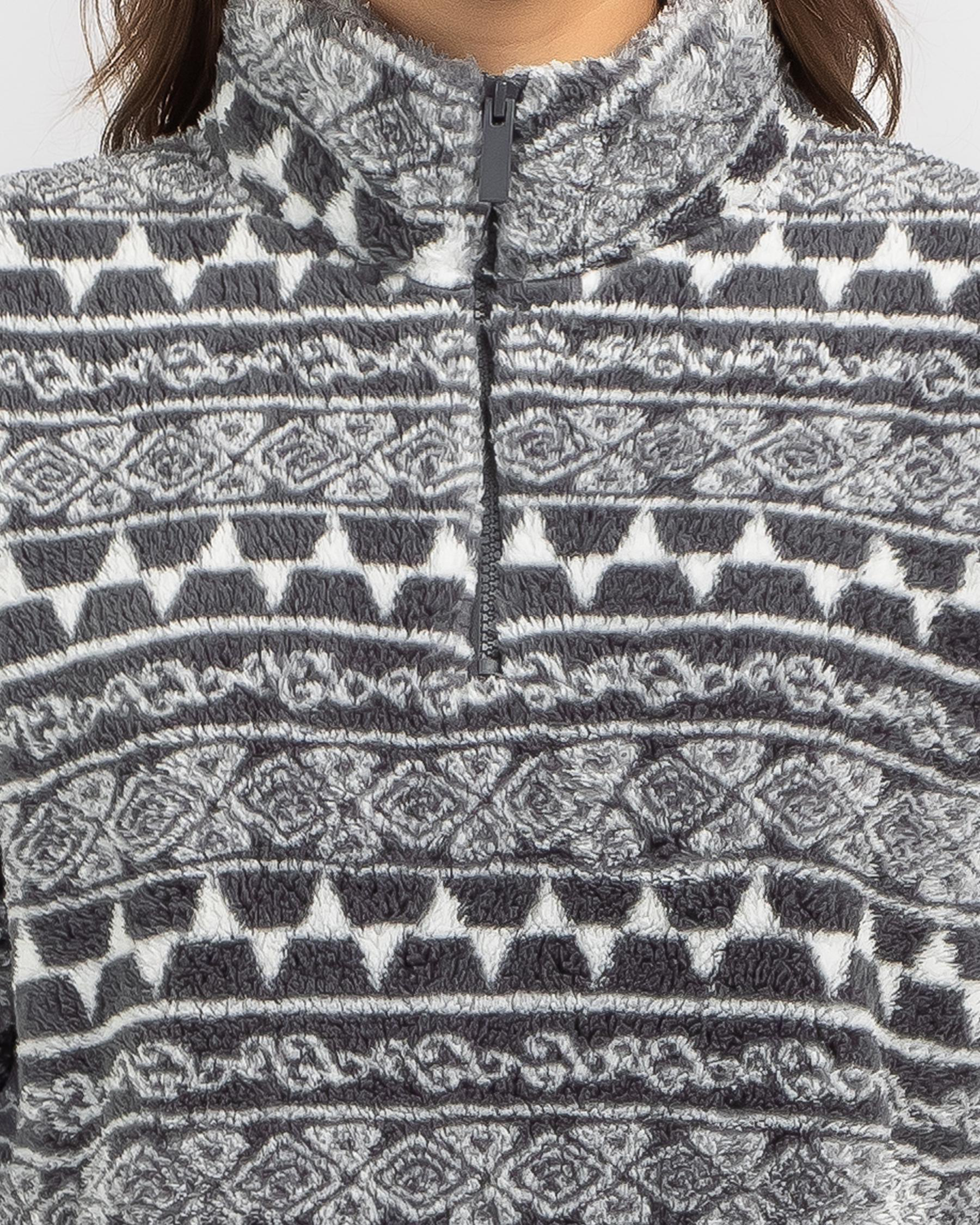 Mooloola Bodhi Polar Fleece In Grey/cream - FREE* Shipping & Easy ...