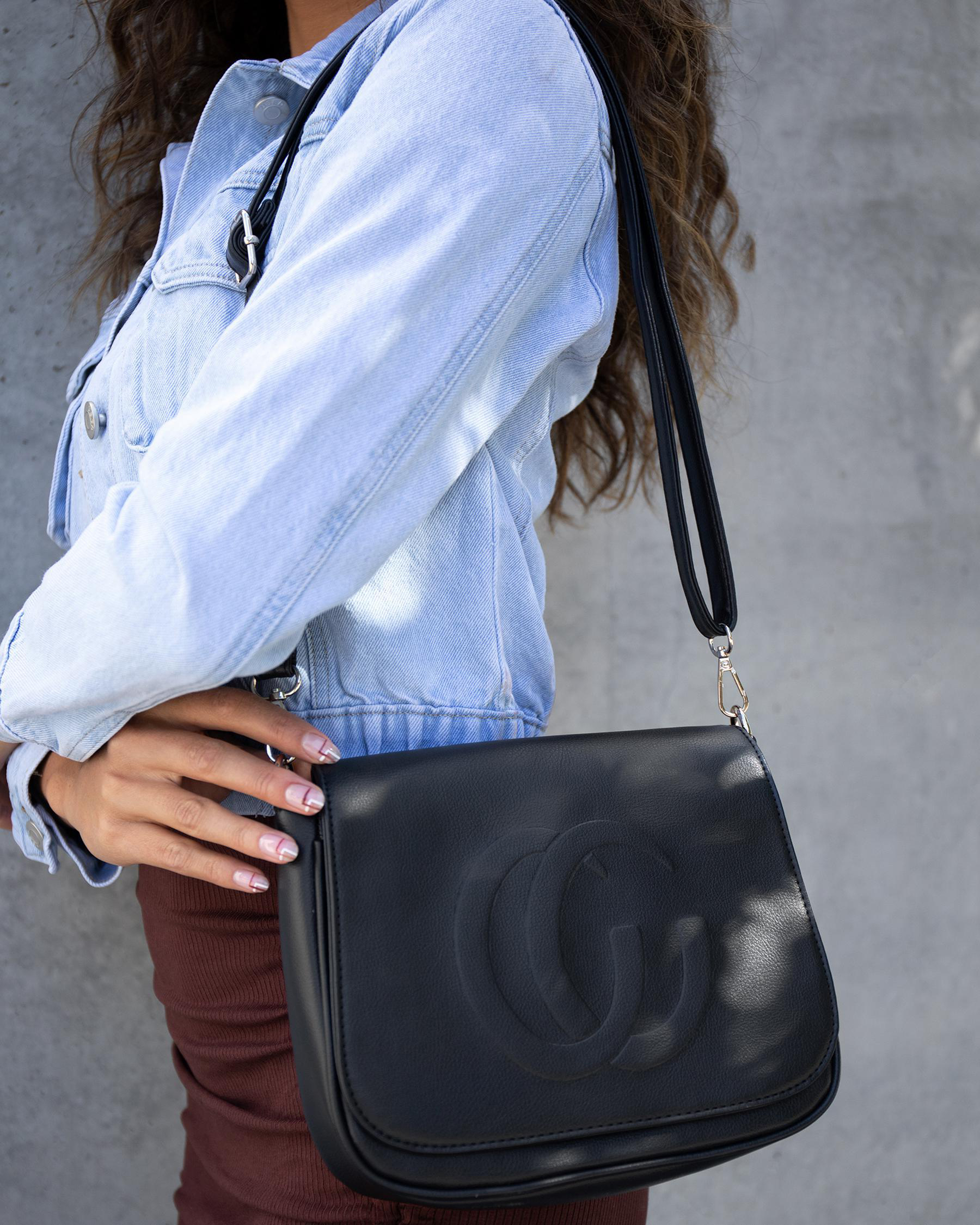 Ava And Ever Georgina Hand Bag In Black - Fast Shipping & Easy Returns ...