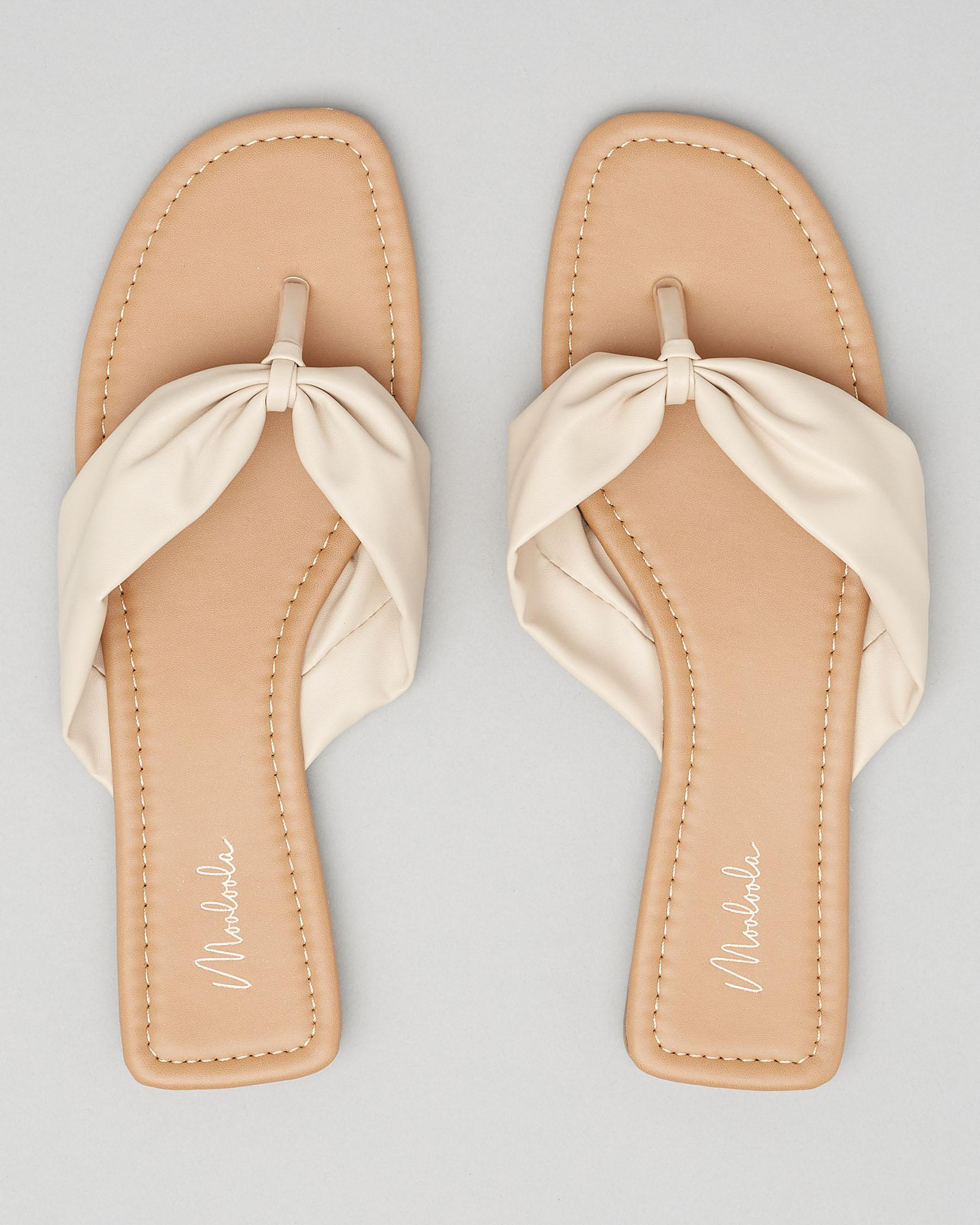 Shop Mooloola Demmy Sandals In Beige - Fast Shipping & Easy Returns ...