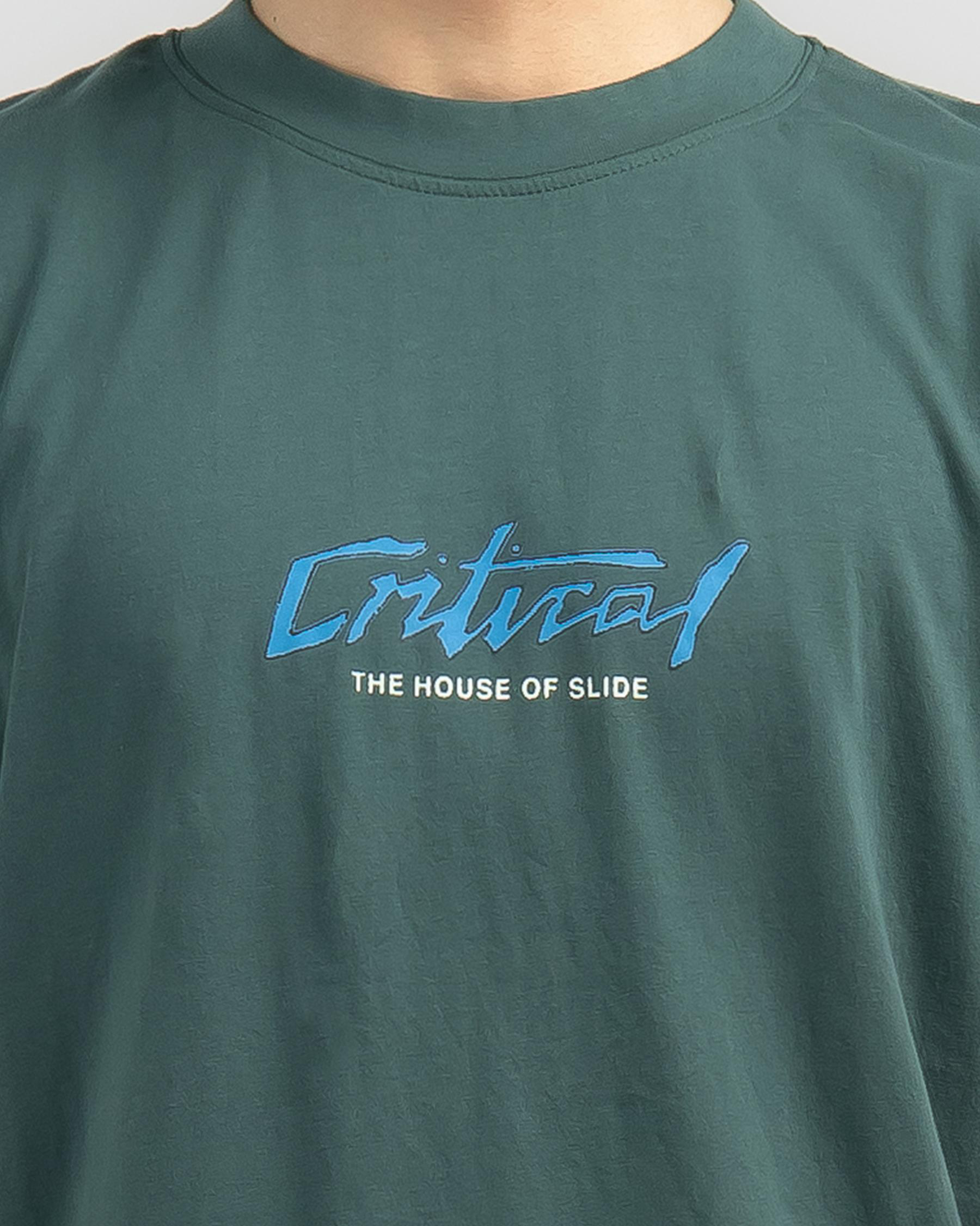 Shop The Critical Slide Society Dune T-Shirt In Green - Fast Shipping ...
