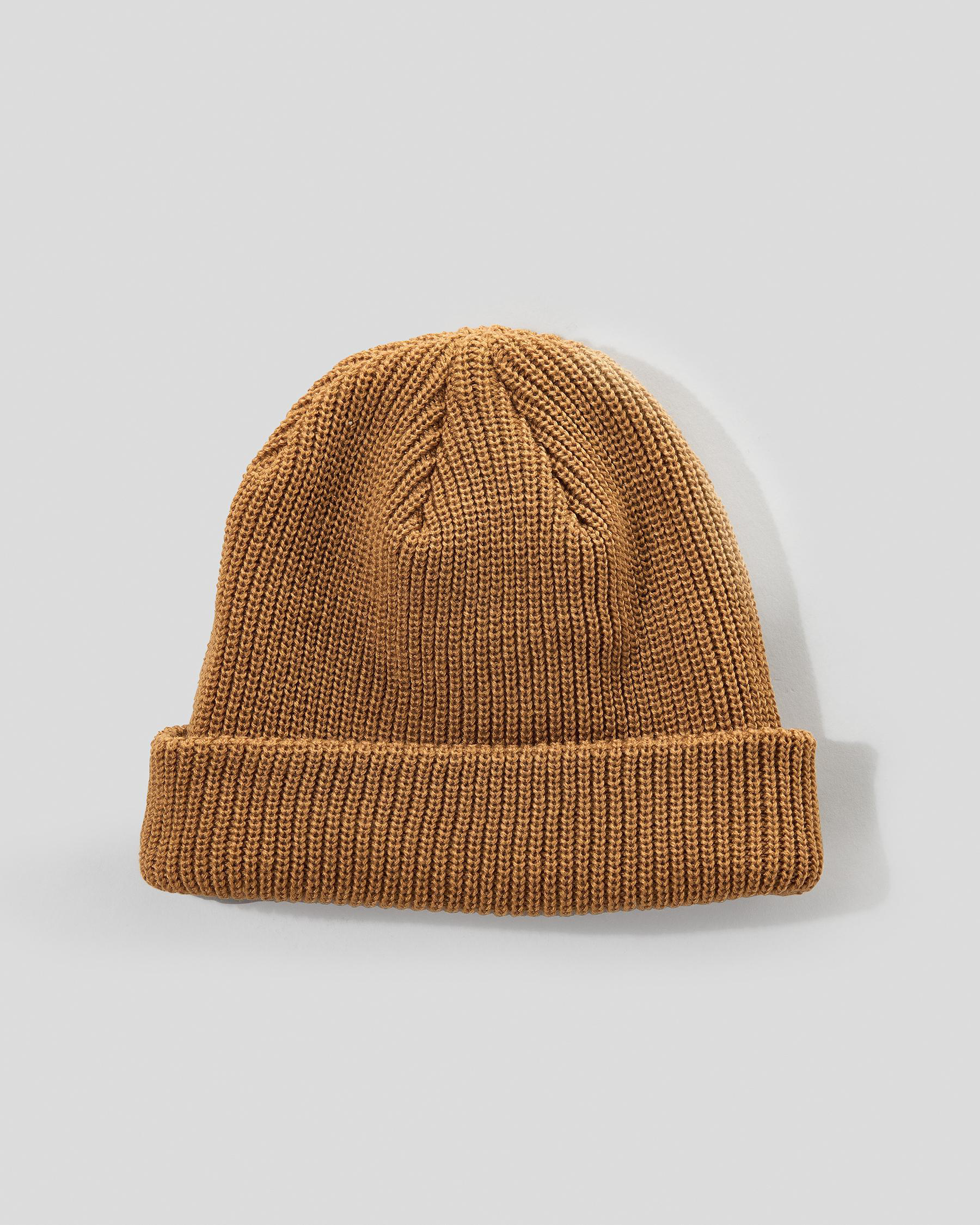 Rusty All-Time Beanie In Camel - FREE* Shipping & Easy Returns - City ...