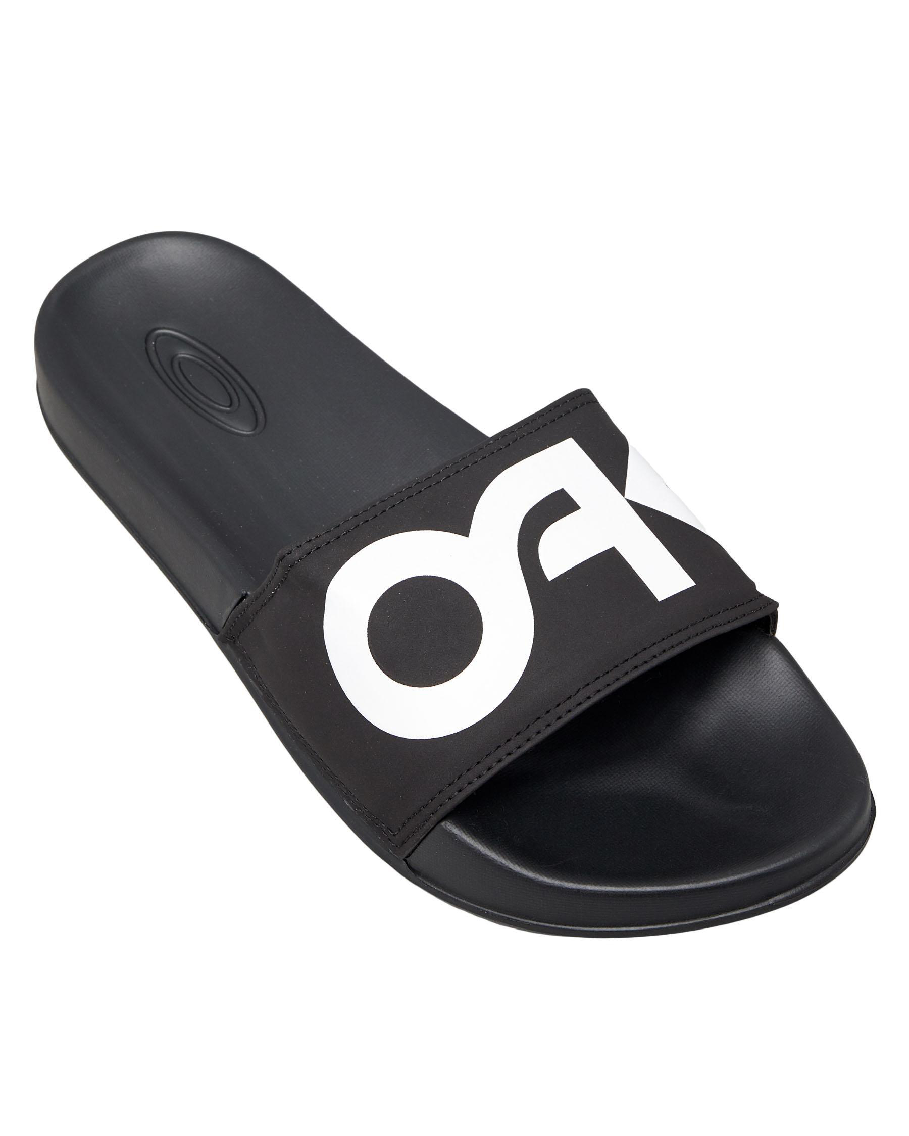 Shop Oakley B1B Slides In Blackout - Fast Shipping & Easy Returns ...