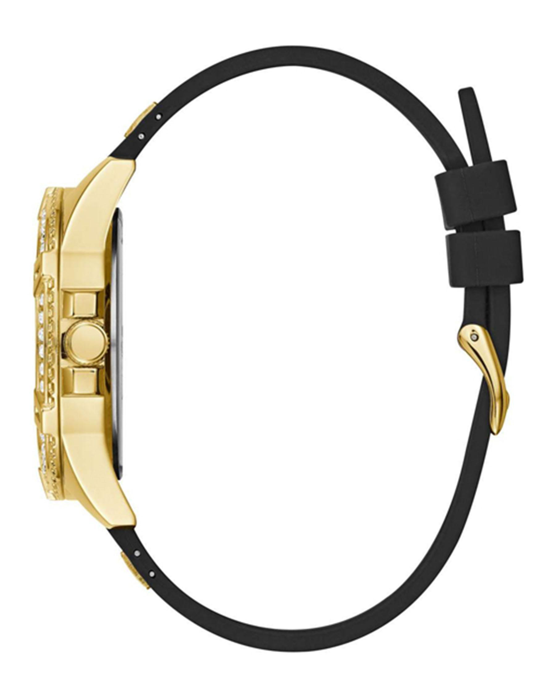GUESS Lady Frontier Watch In Gold/black | City Beach Australia