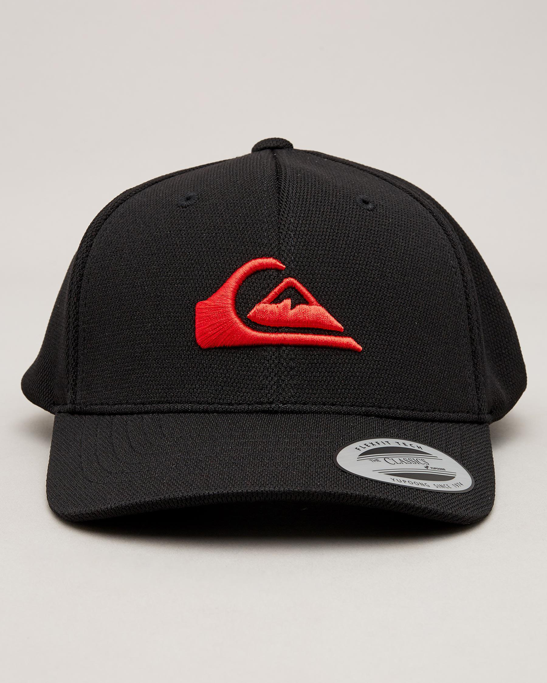 Shop Quiksilver Boys' Hard Hitter Cap In Black - Fast Shipping & Easy ...