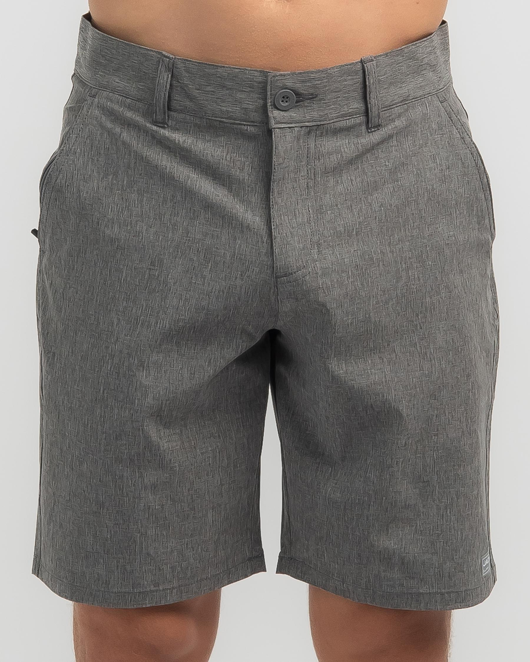 Shop Jacks Gateway Walk Shorts In Light Grey - Fast Shipping & Easy ...