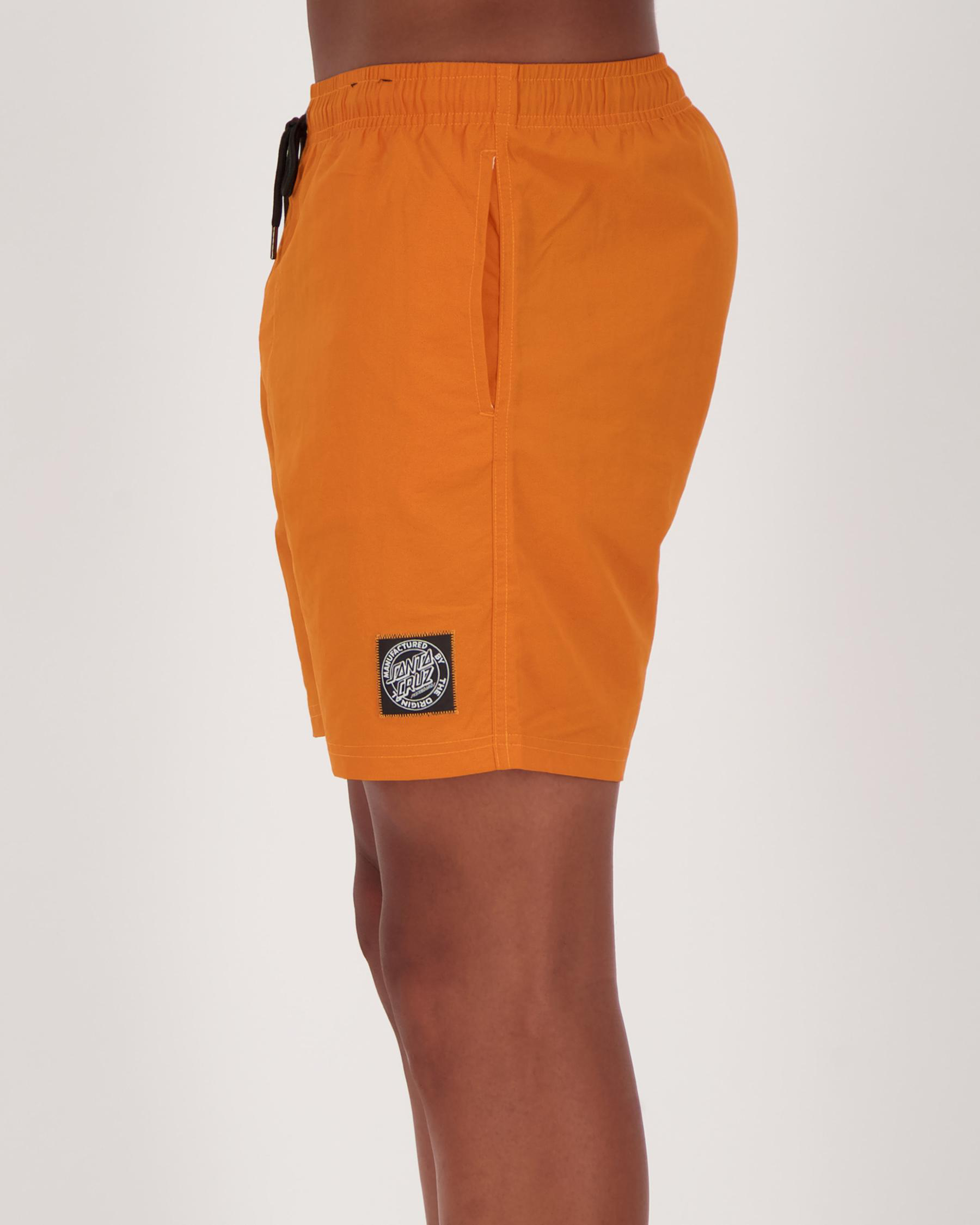 Shop Santa Cruz Cruizier Reactive Shorts In Burnt Orange - Fast ...