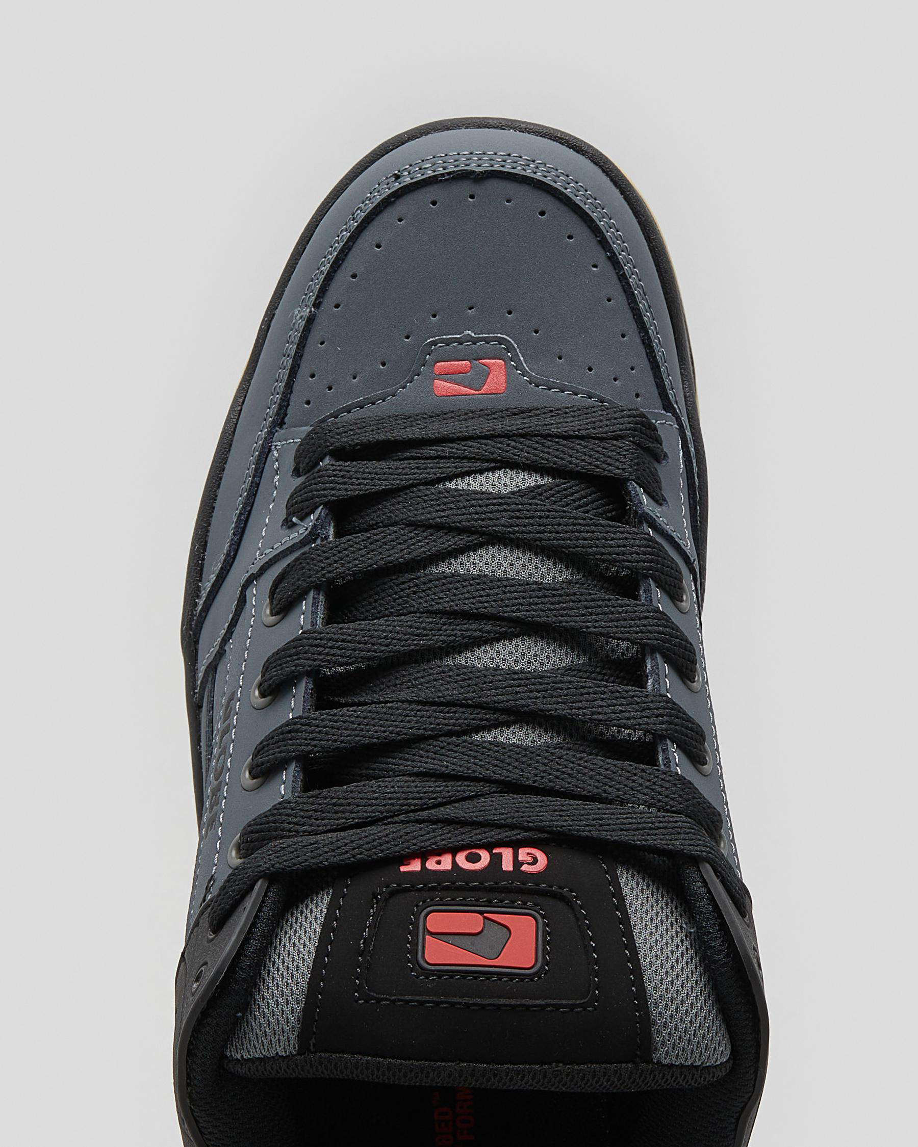Shop Globe Tilt Shoes In Black/grey/red - Fast Shipping & Easy Returns ...