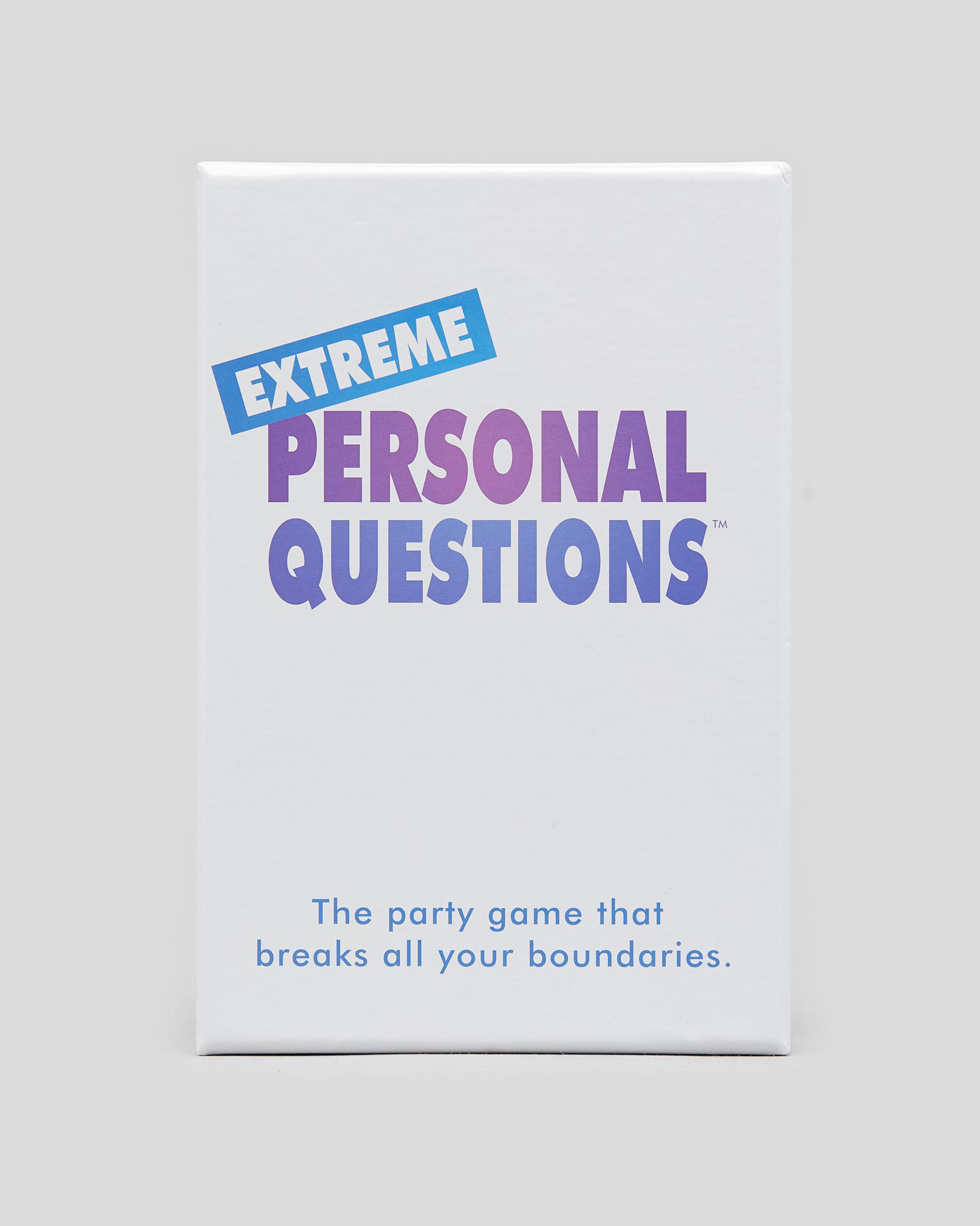 Shop Get It Now Extreme Personal Questions Game In Multi - Fast ...