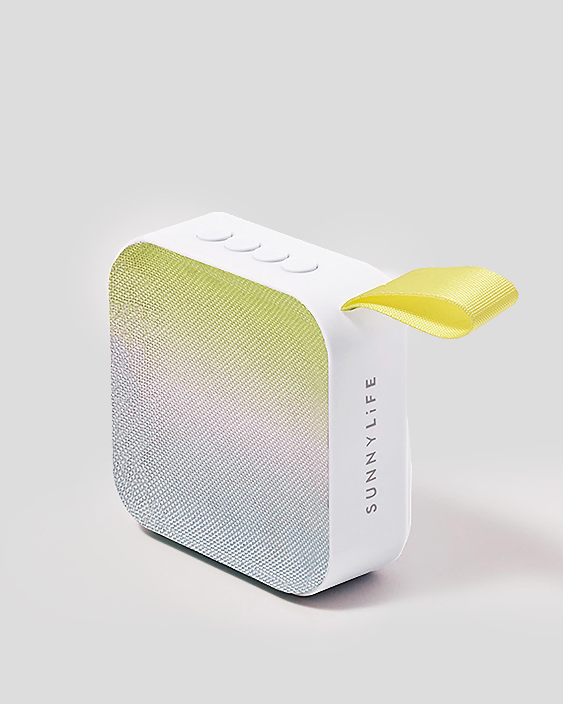 Shop Sunnylife Ocean Ombre Travel Speaker In Ocean - Fast Shipping ...