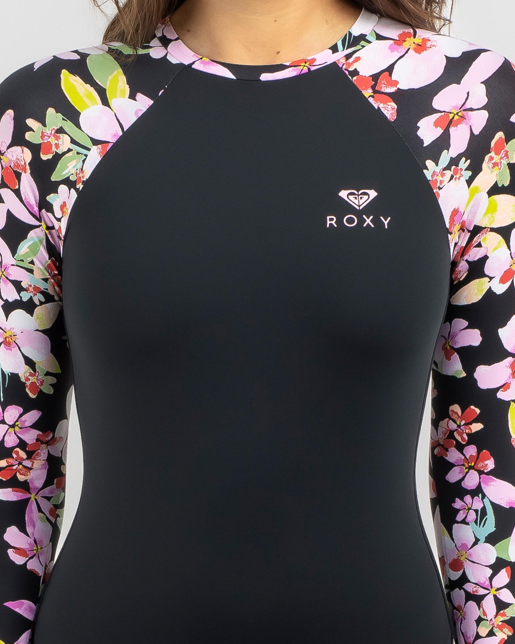 Shop Roxy Basic Surfsuit In Anthracite New Life - Fast Shipping & Easy ...