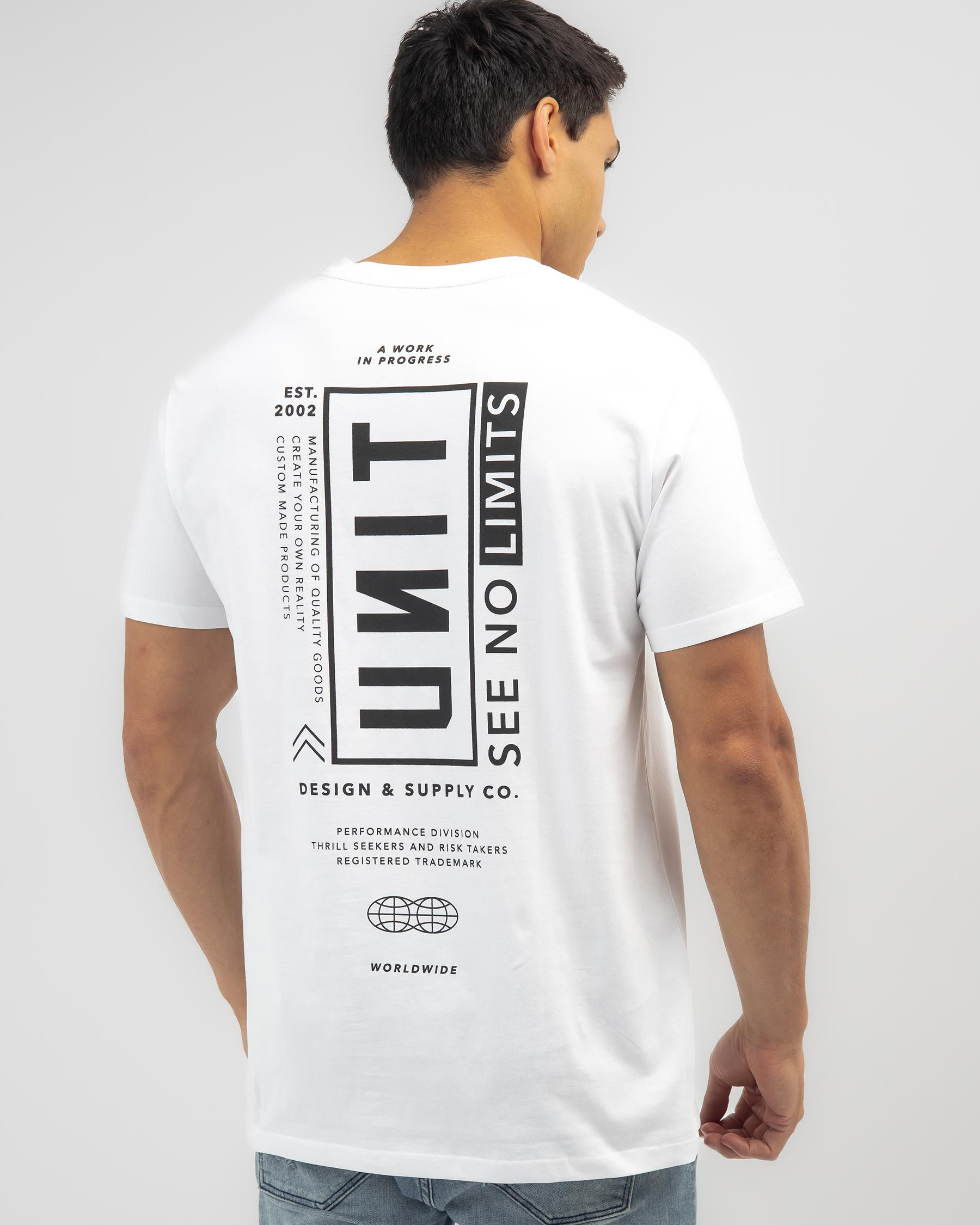 Shop Unit Vision T-Shirt In White - Fast Shipping & Easy Returns - City ...