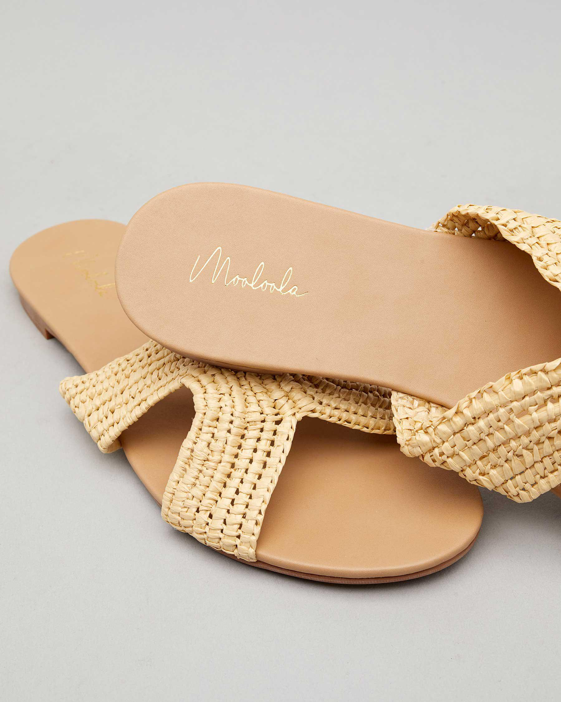 Shop Mooloola Mish Sandals In Natural - Fast Shipping & Easy Returns ...
