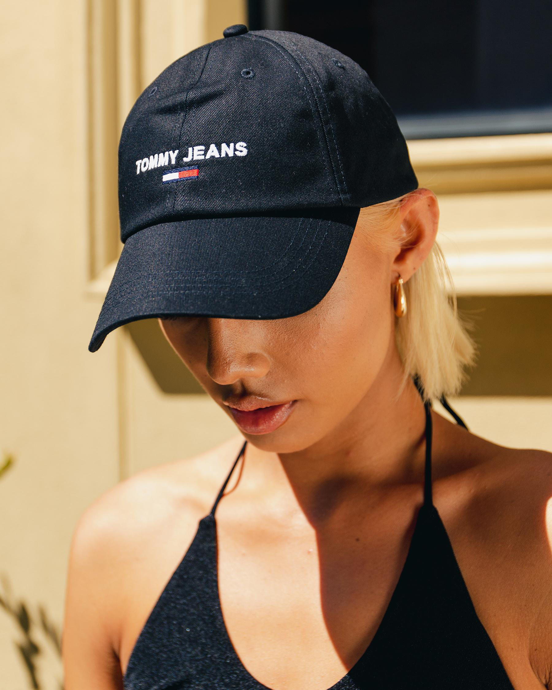 Shop Tommy Hilfiger Sport Cap In Black - Fast Shipping & Easy Returns ...