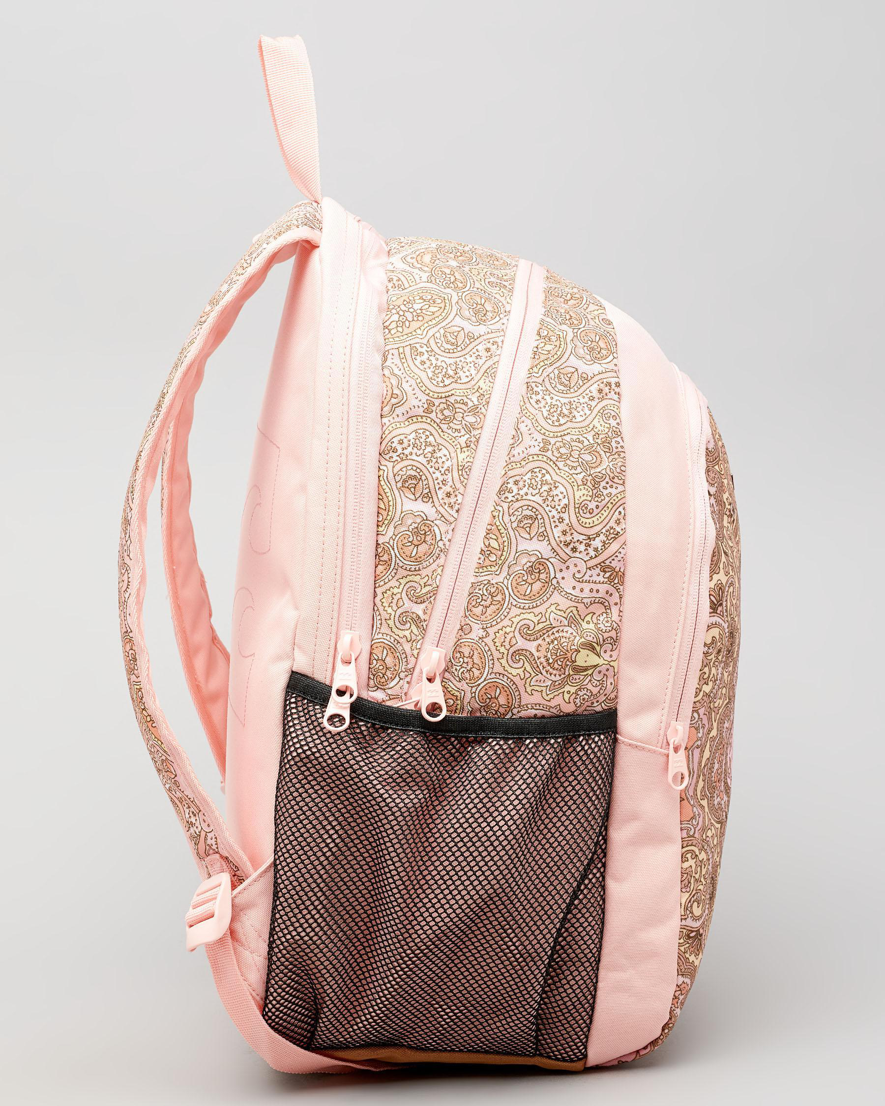 Shop Billabong Wild Sun Mahi Backpack In Coral Pink - Fast Shipping ...