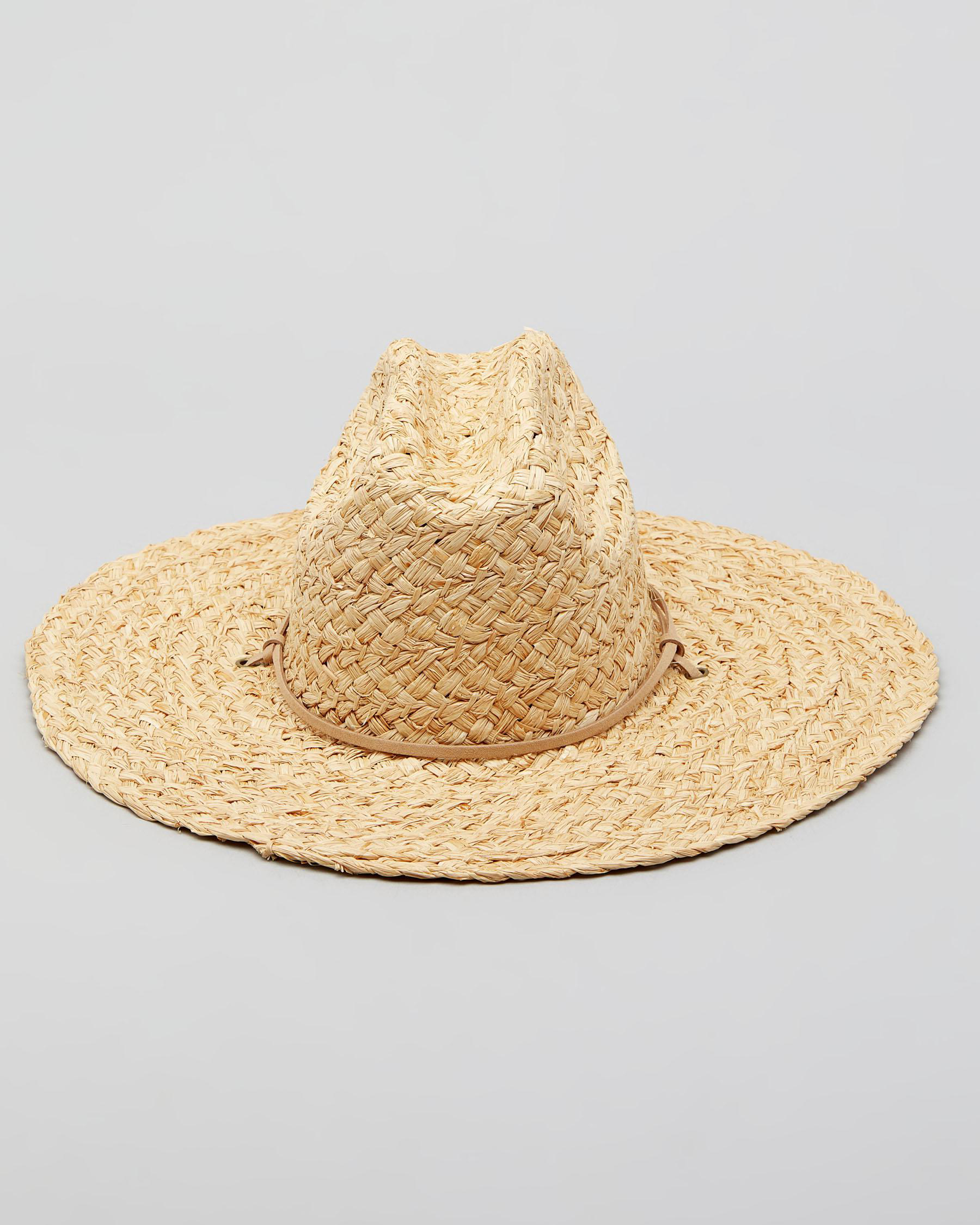 Shop Billabong Wave Chaser Panama Hat In Natural - Fast Shipping & Easy ...