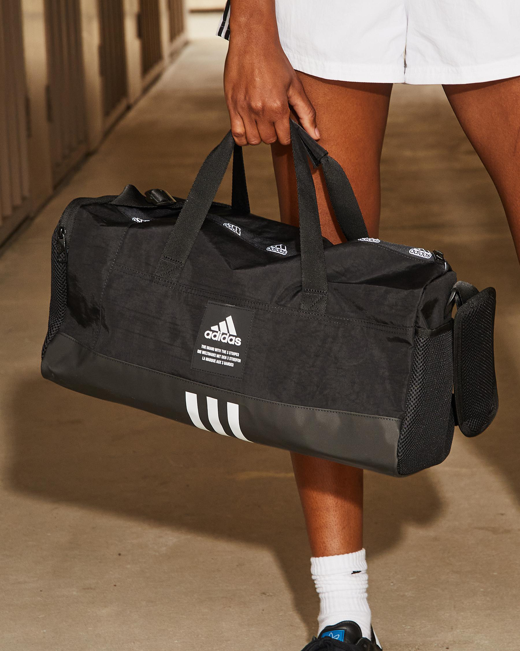 Adidas Athletes Gym Bag In Black/black - Fast Shipping & Easy Returns ...