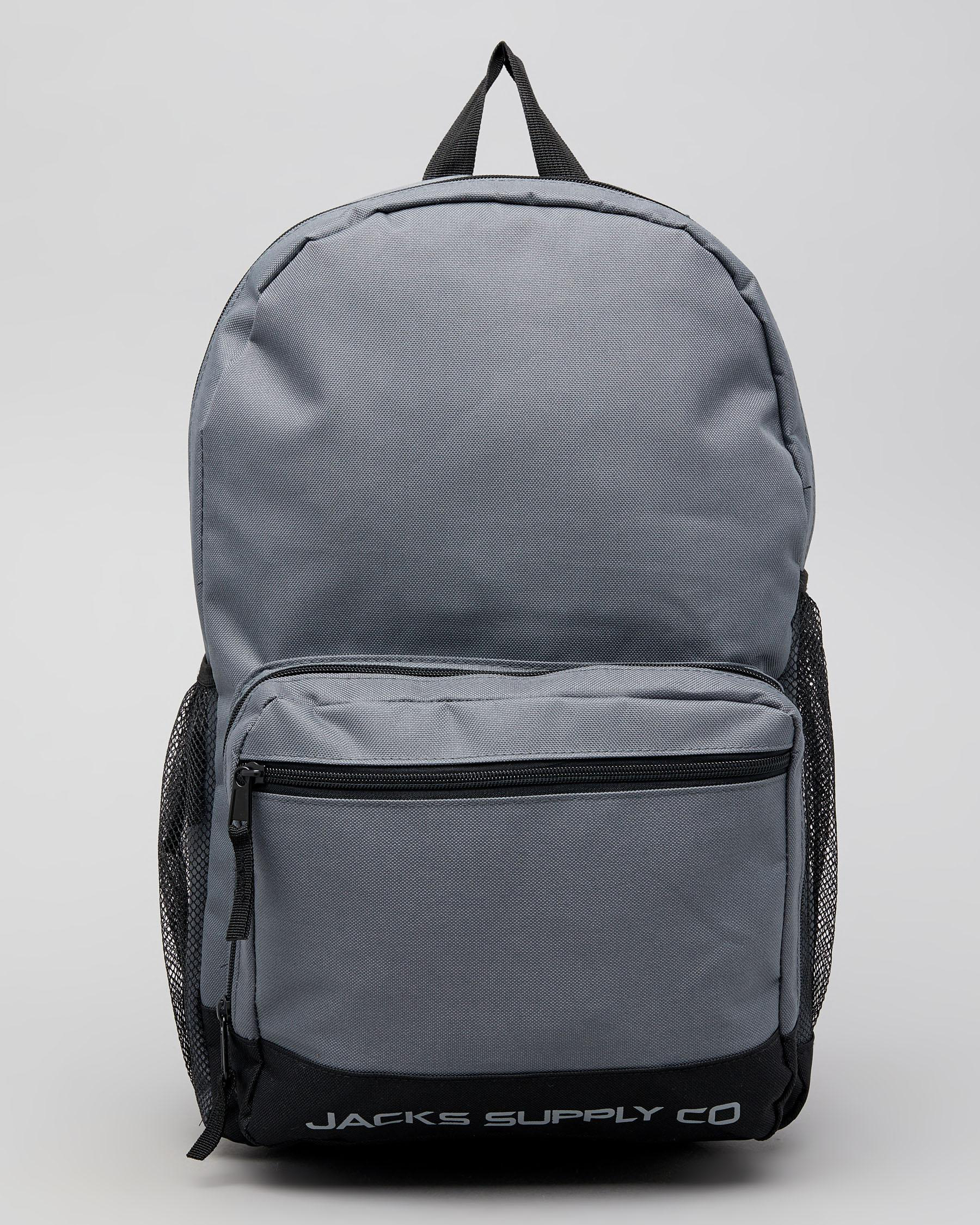 Shop Jacks Brisk Backpack In Grey/black - Fast Shipping & Easy Returns ...