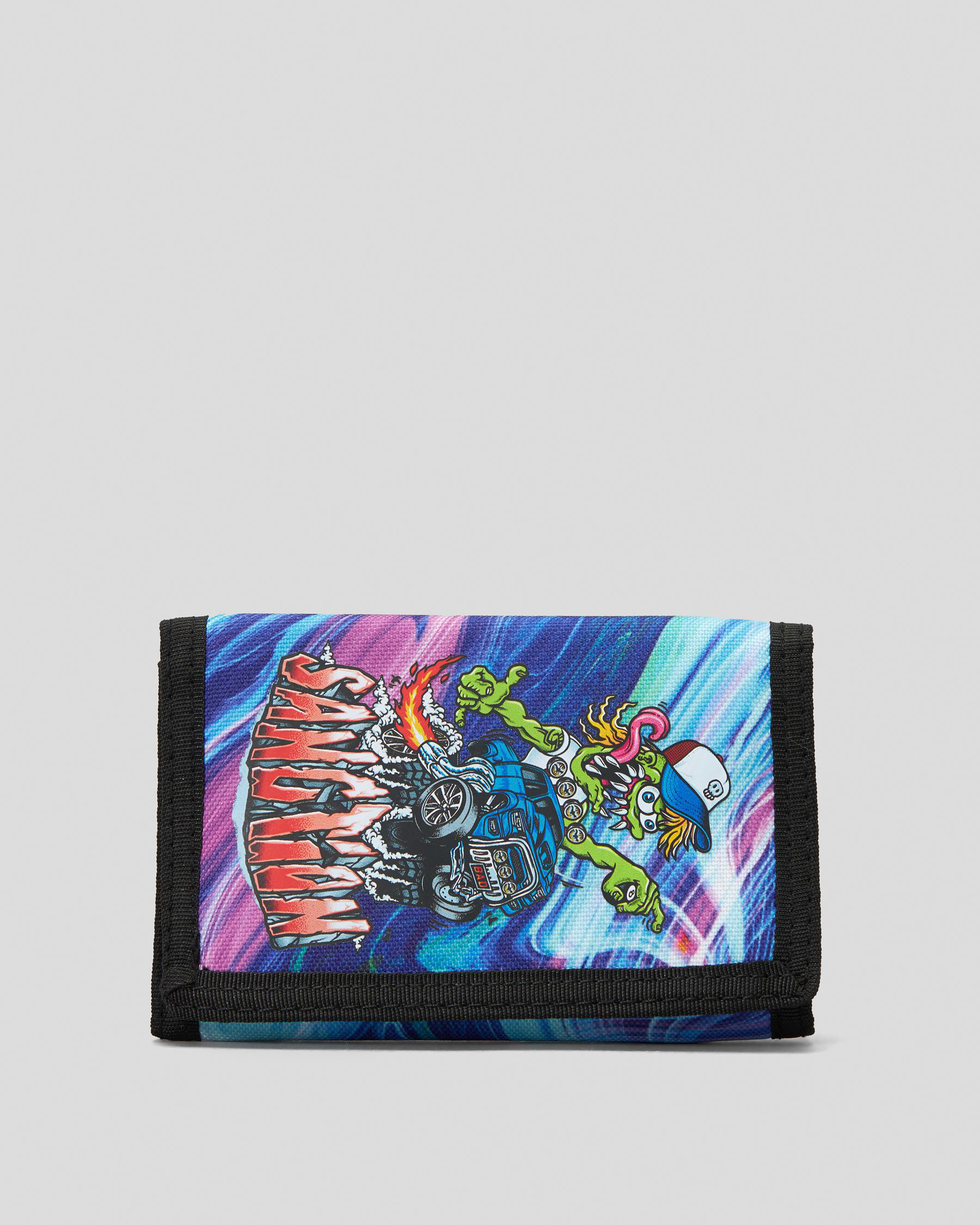 Shop Sanction Buck Tri Fold Wallet In Black - Fast Shipping & Easy ...