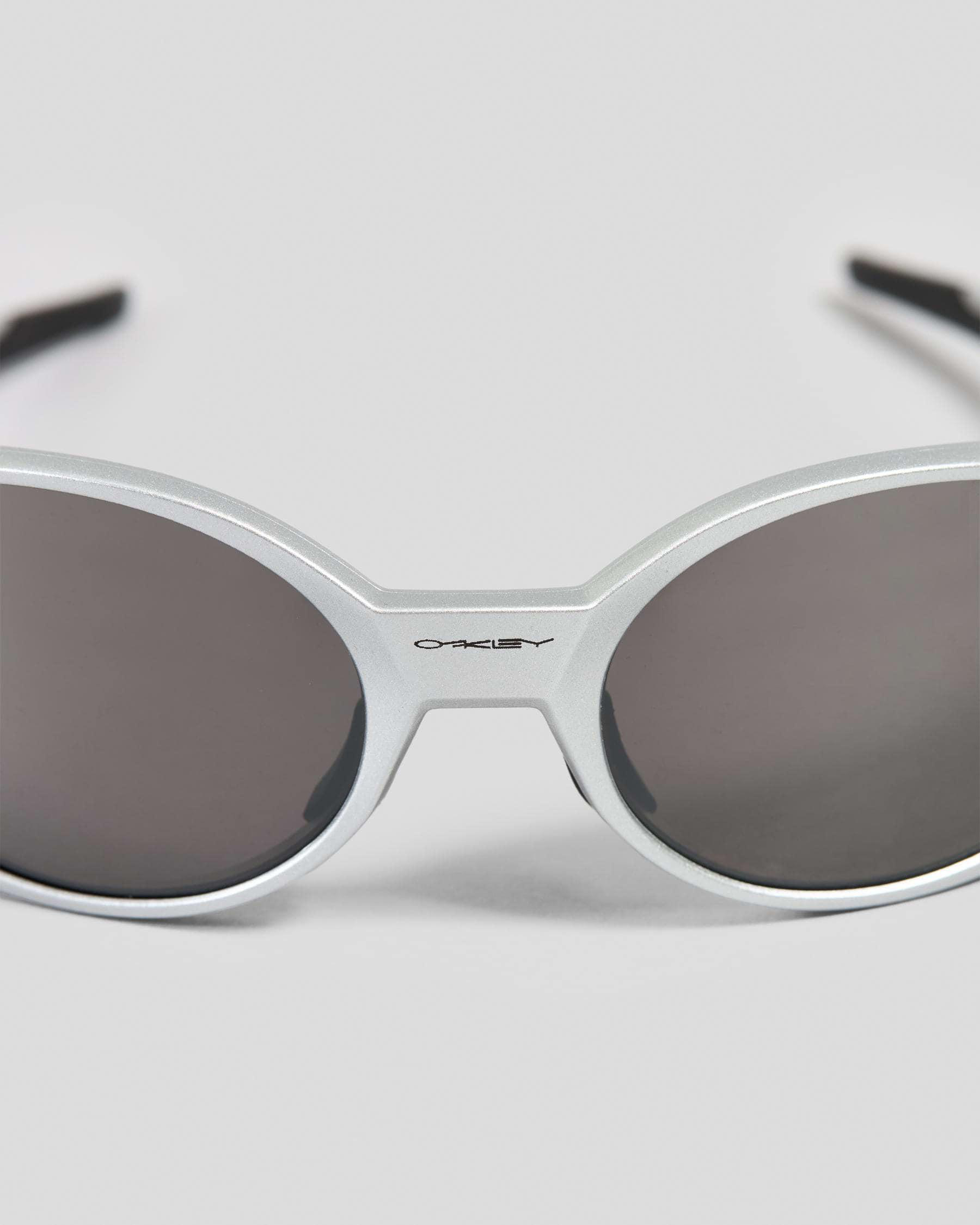 Oakley Eye Jacket Redux Sunglasses In Silver/prizm Black Polar - FREE ...
