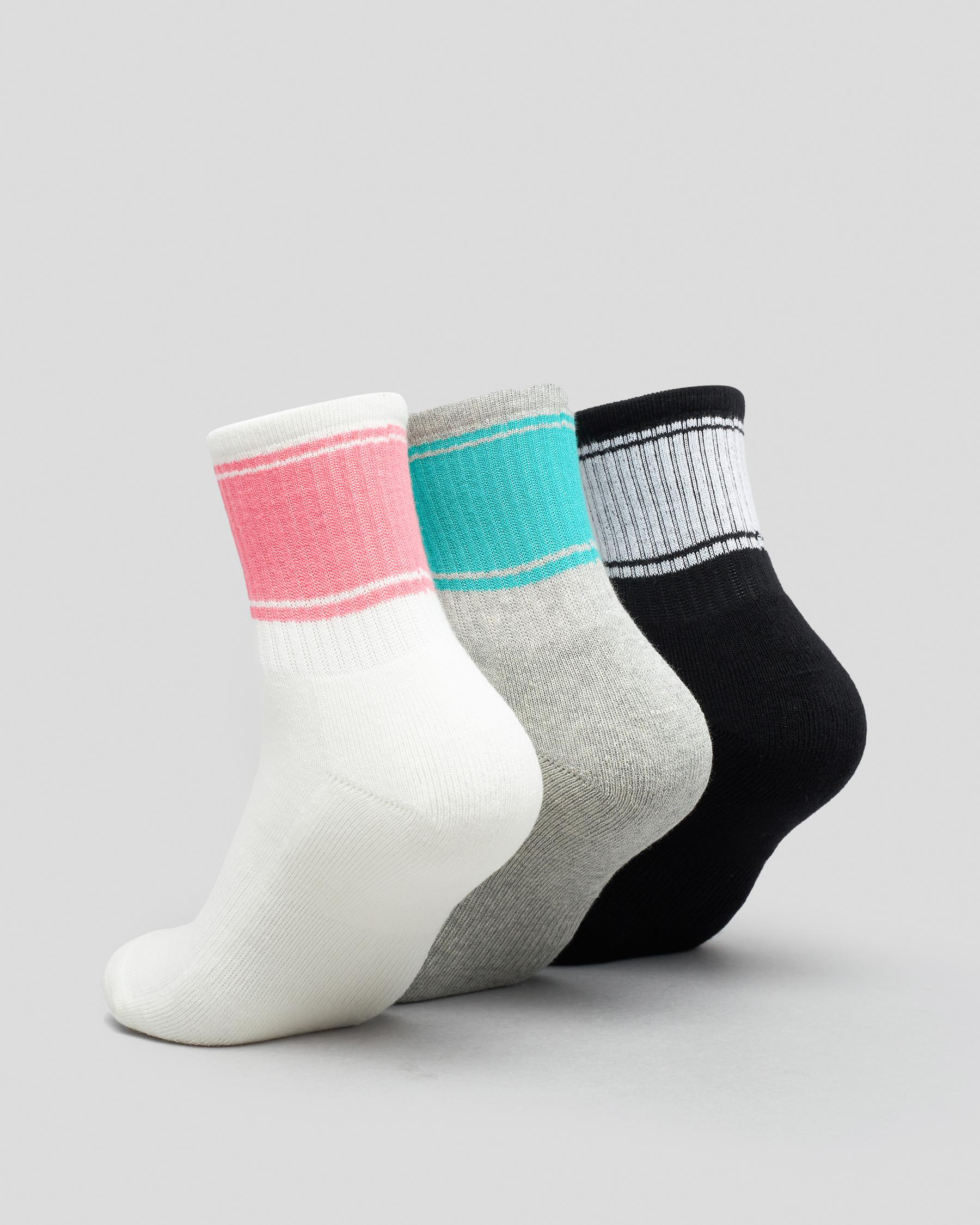 Shop Santa Cruz Girls' OG SC Sock Pack In Multi - Fast Shipping & Easy ...