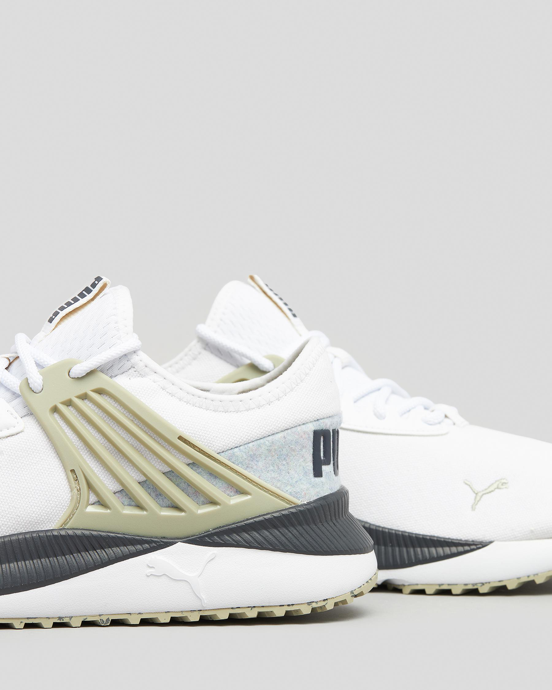 Shop Puma Pacer Future Better Shoes In Puma White/pebble Grey - Fast ...