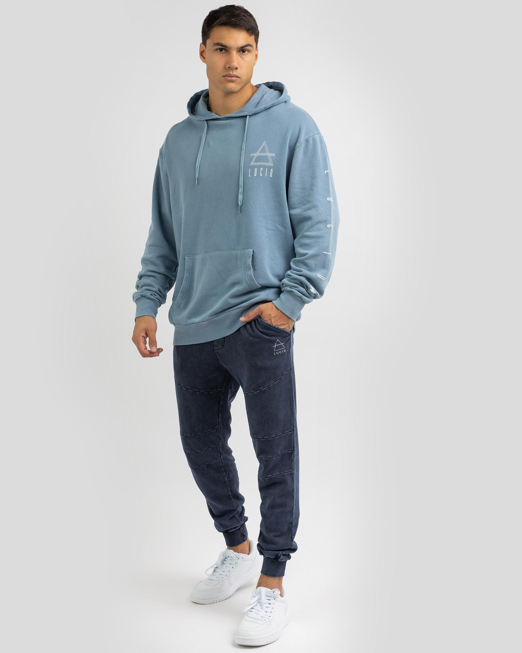 Shop Lucid Advance Track Pants In Navy - Fast Shipping & Easy Returns ...